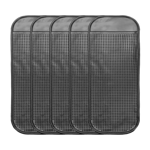 Uxcell 5pcs Car Dashboard Anti-Slip Mat 8"x3" Universal Sticky Dash Pad ...