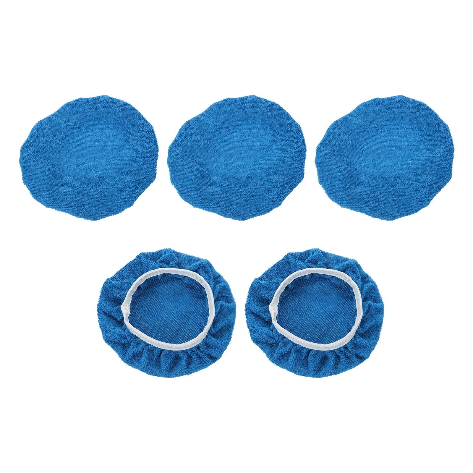 Uxcell 5pcs Car Polisher Bonnet Buffing Pad Micro-fiber for 9"-10" Car ...