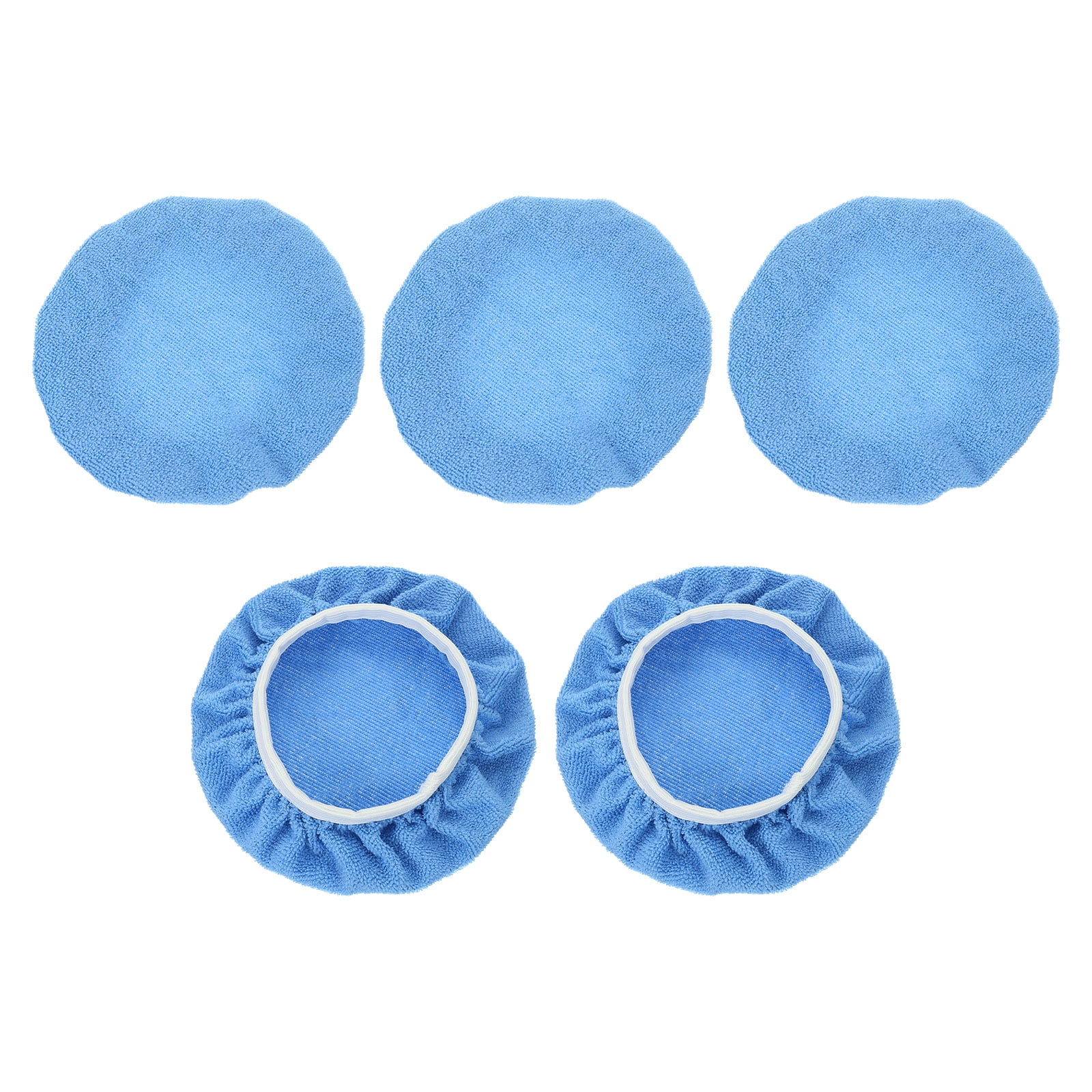 Uxcell 5pcs Car Polisher Bonnet Buffing Pad Micro-fiber for 9"-10" Car ...