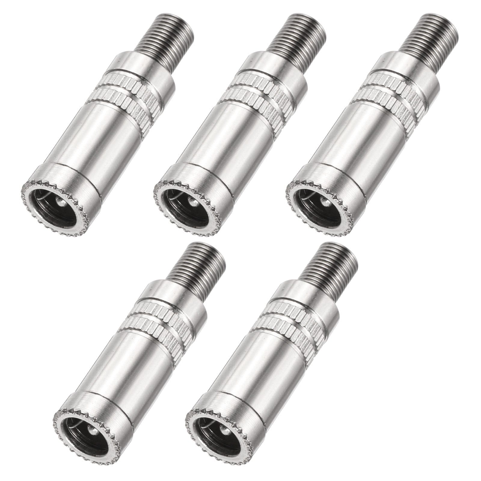 Uxcell 5pcs DC Power Female Adapter, 5.5mm x 2.1mm 1.46" DC Power Jack ...