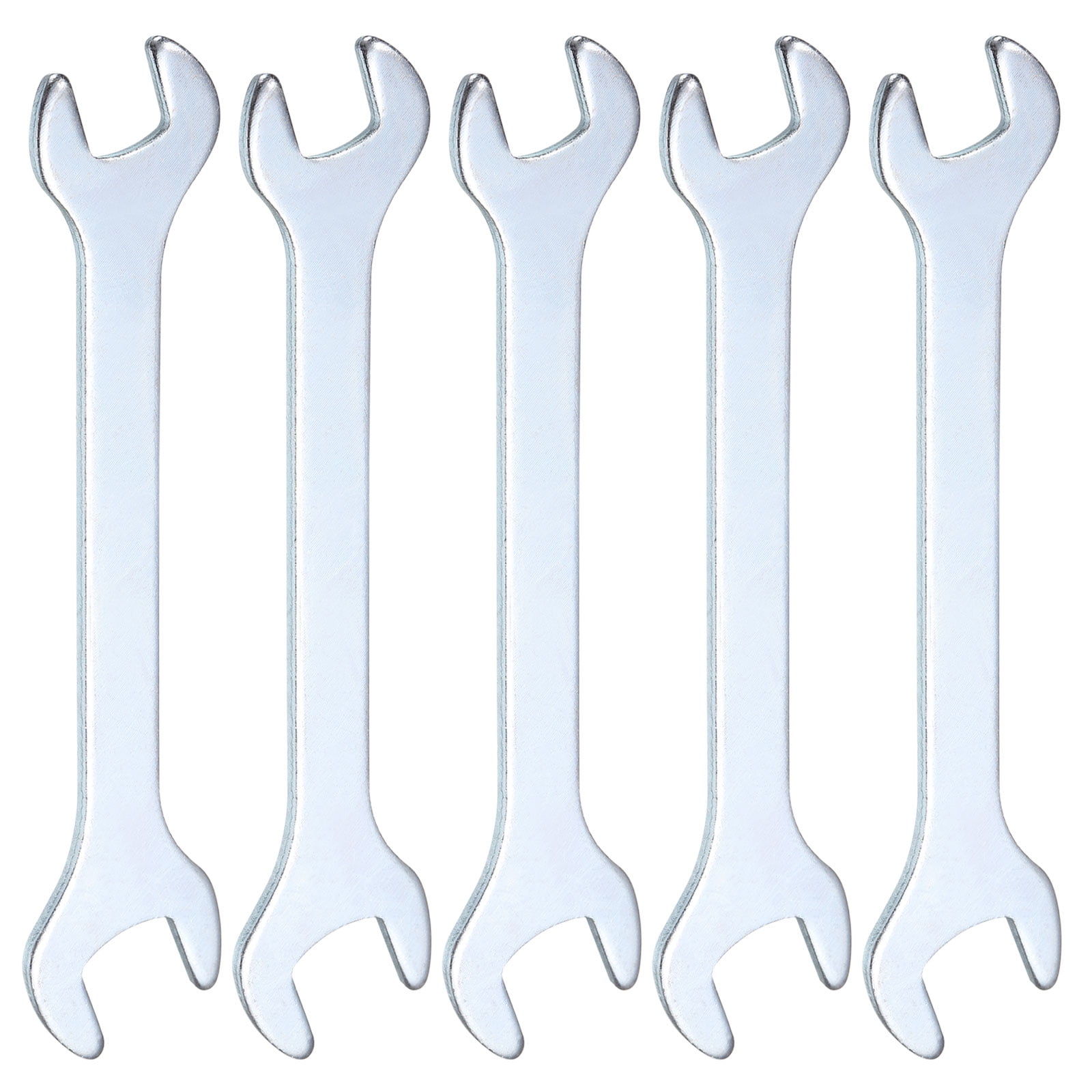 Uxcell 5pcs Double Open End Thin Wrench 8mm x 10mm Metric U-Shaped ...