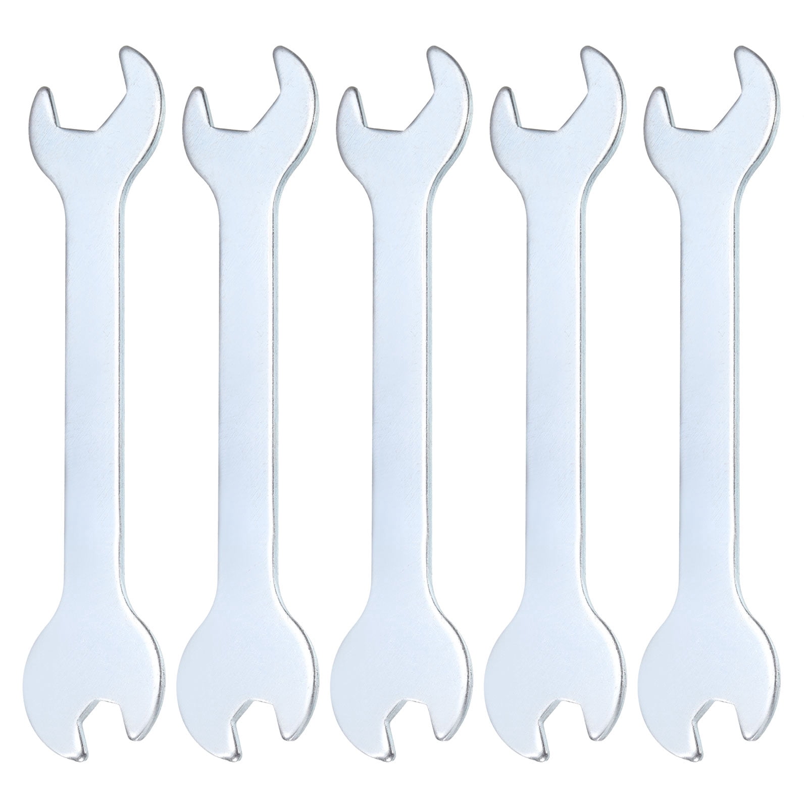 Uxcell 5pcs Double Open End Thin Wrench 8mm x 14mm Metric U-Shaped ...