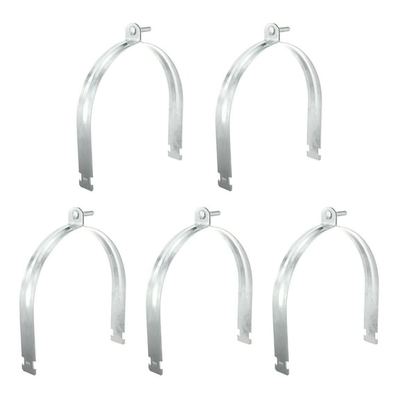 Uxcell 5pcs EMT Strut Clamp 7-7/8" Universal Carbon Steel Galvanized ...