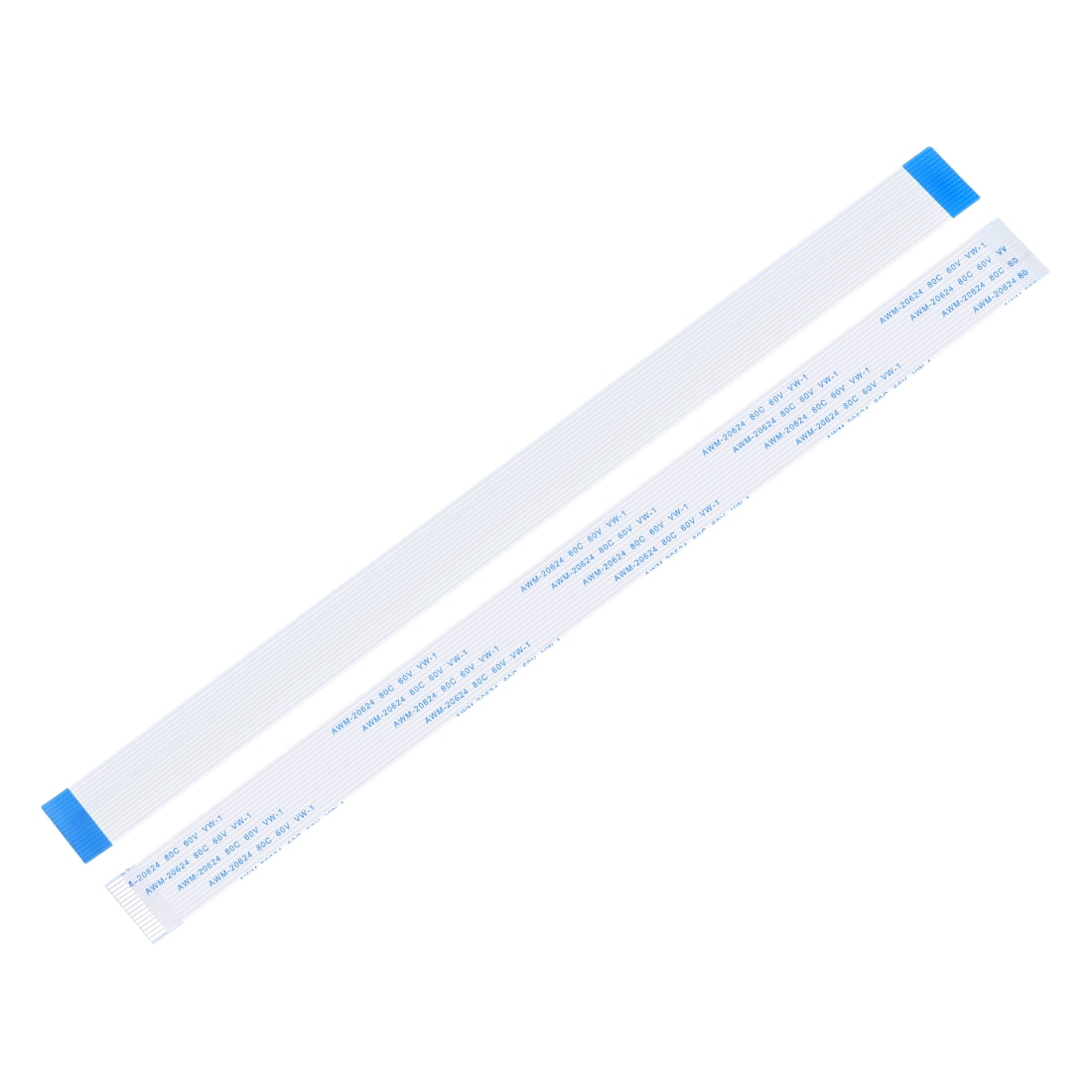 Uxcell 5pcs FFC Flexible Flat Cable, 16 Pins 0.5 mm Pitch 250mm FPC FFC ...