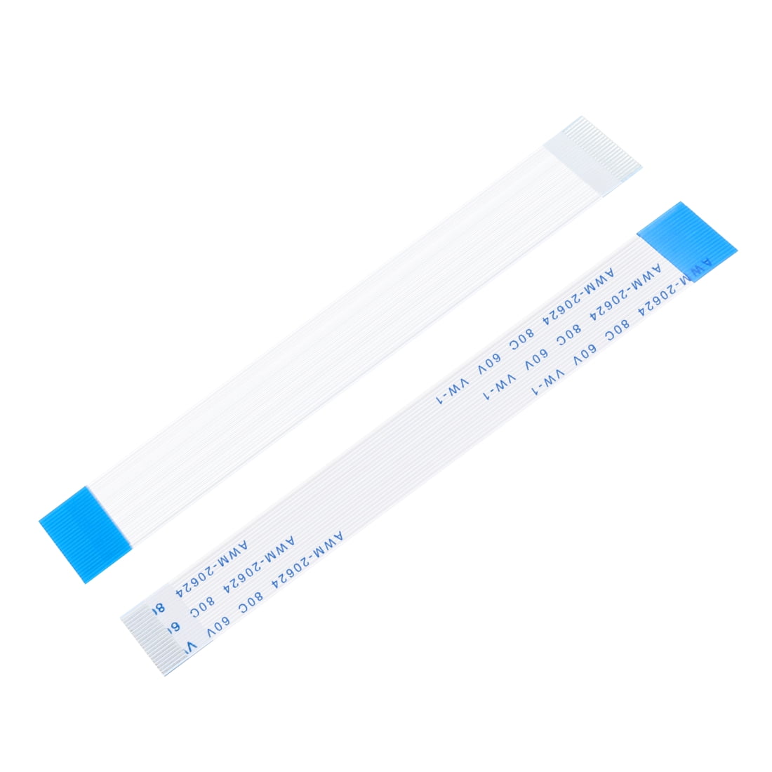 Uxcell 5pcs FFC Flexible Flat Cable, 20 Pins 0.5 mm Pitch 100mm FPC FFC ...