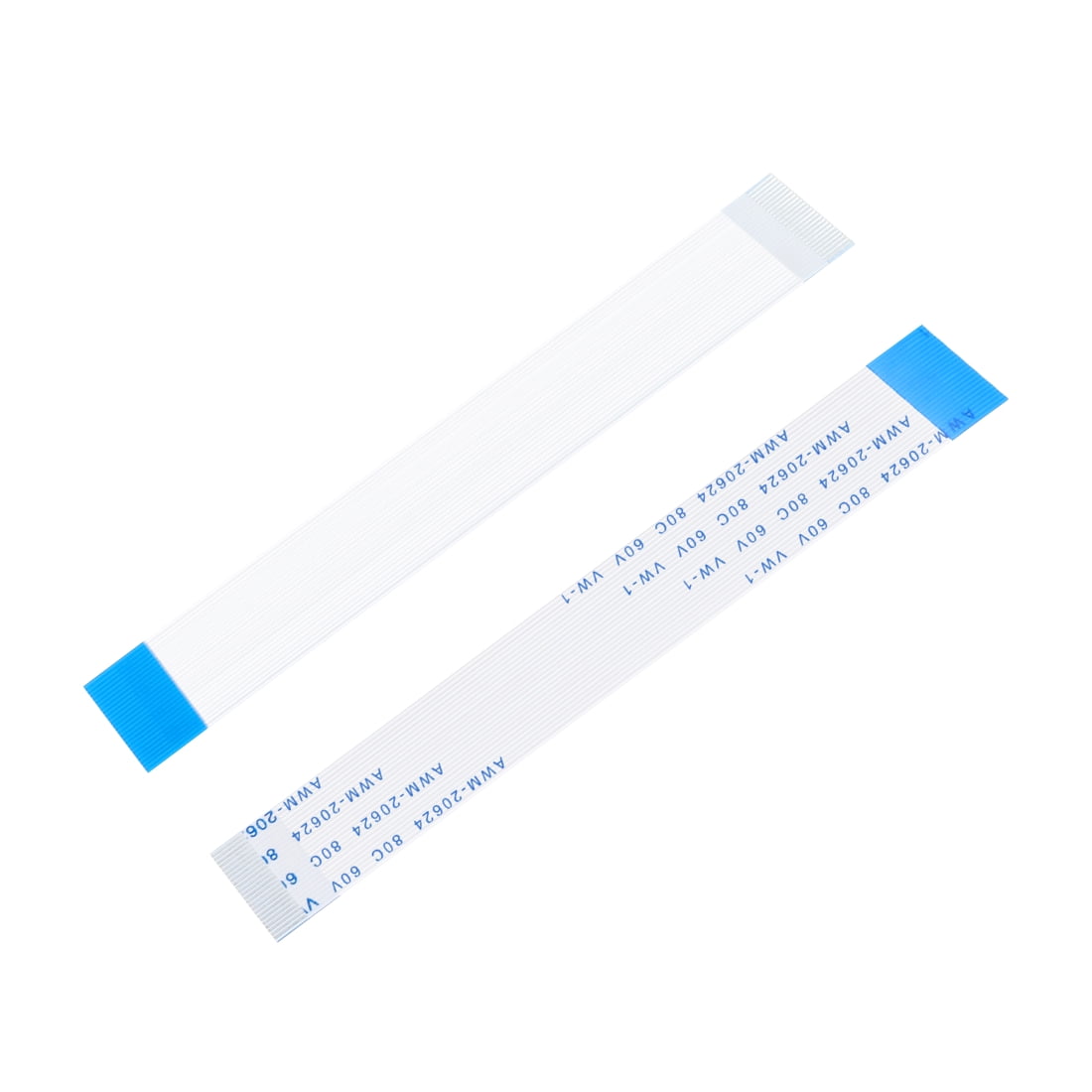 Uxcell 5pcs FFC Flexible Flat Cable, 24 Pins 0.5 mm Pitch 100mm FPC FFC ...