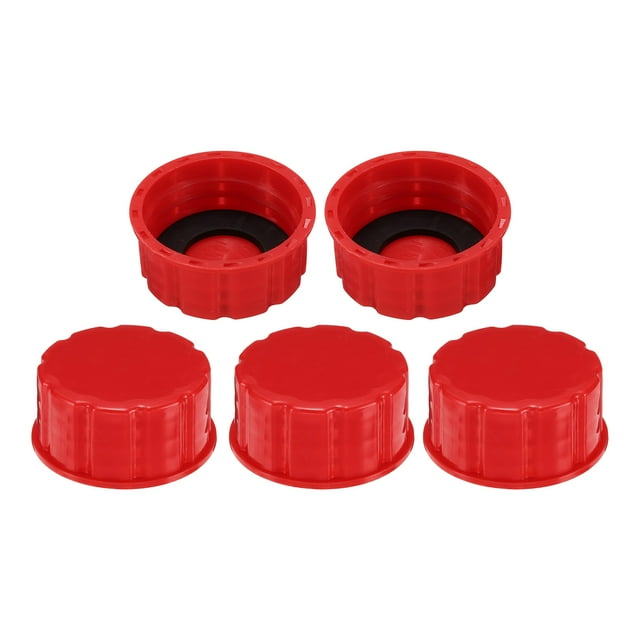 Uxcell 5pcs Gas Can Cap, Coarse Thread Gas Cap Replacement Gas Can Lid ...