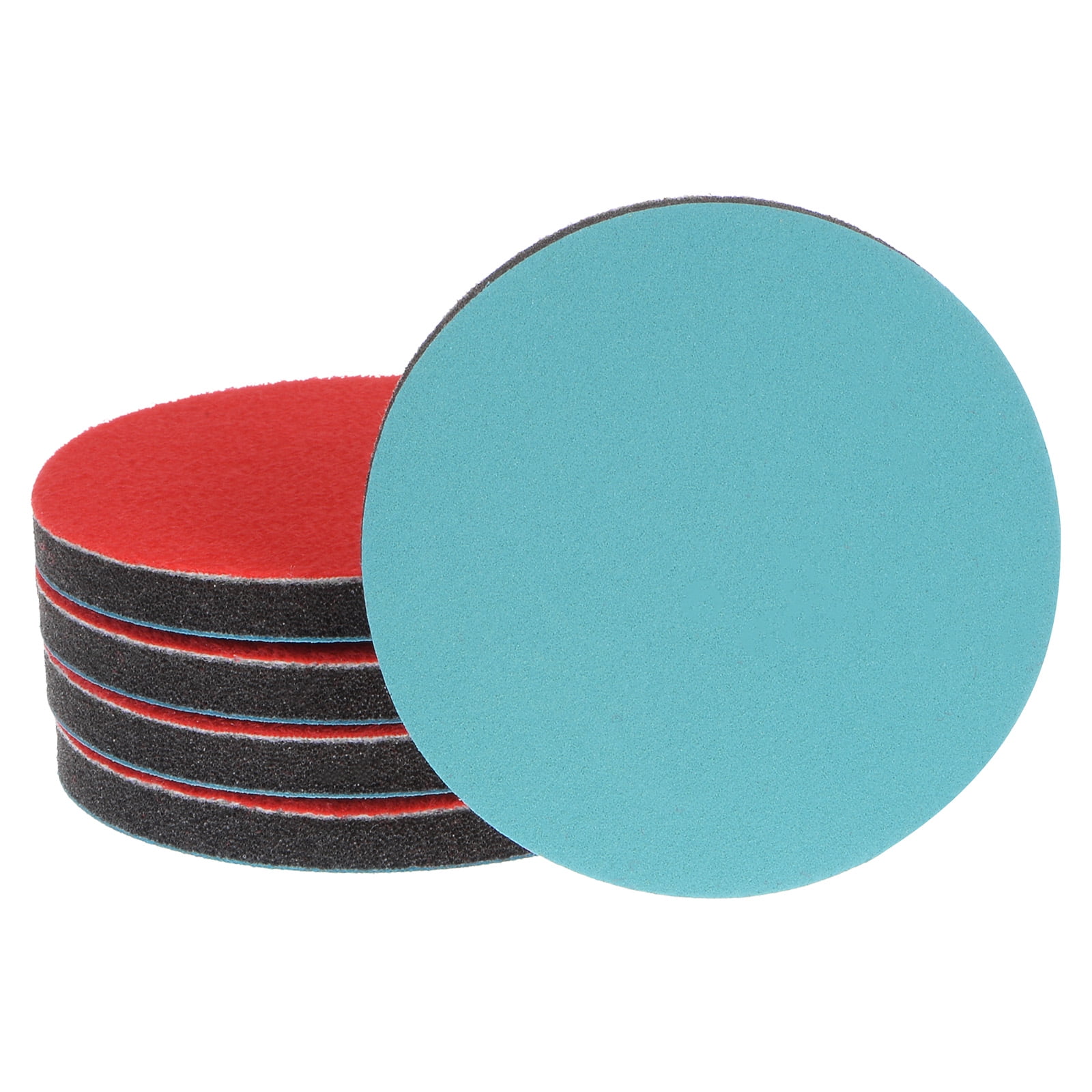 Uxcell 5pcs Glass Polishing Sanding Disc 3" Soft Sponge No Hole ...