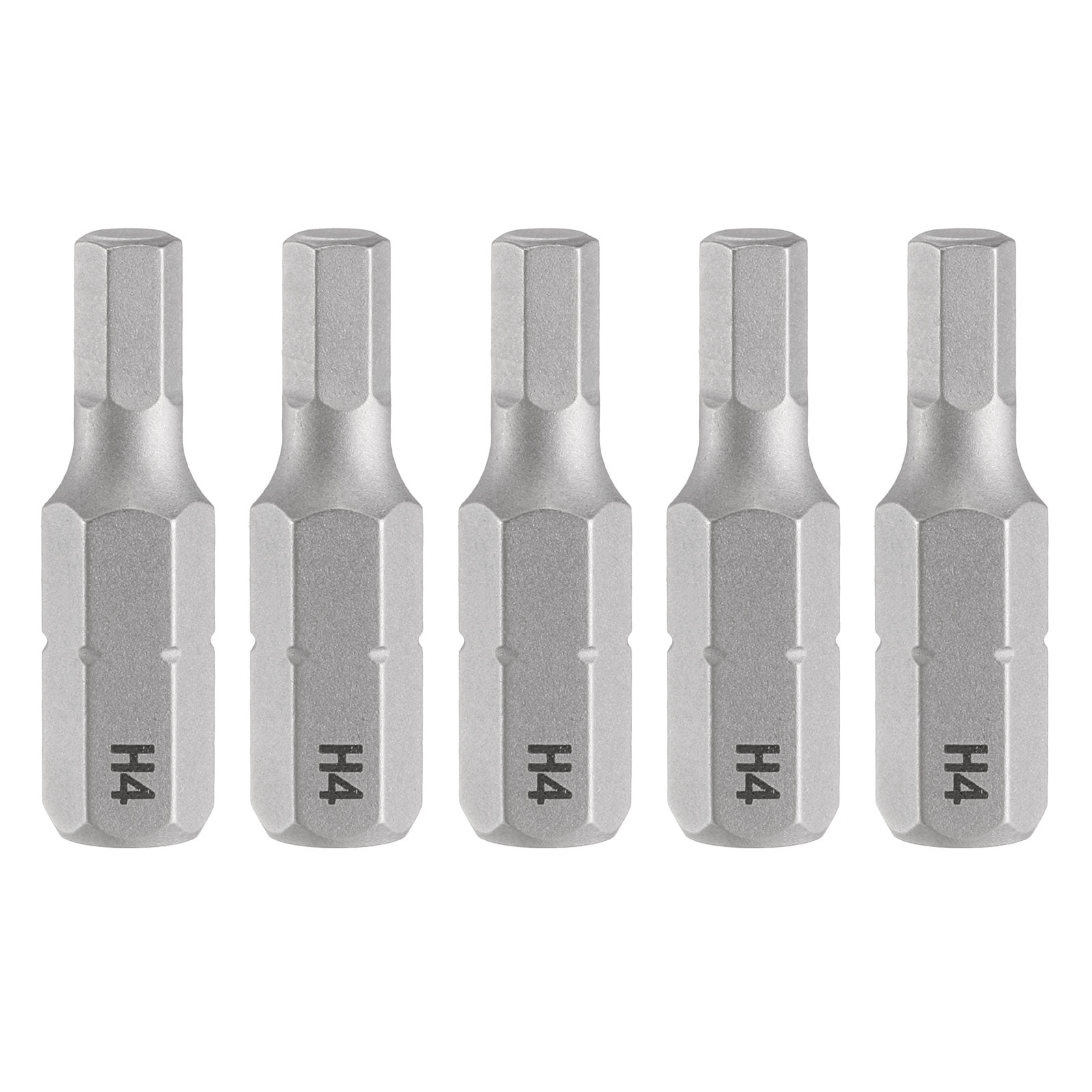 Uxcell 5pcs H4.0 Hex Screwdriver Bit 1/4