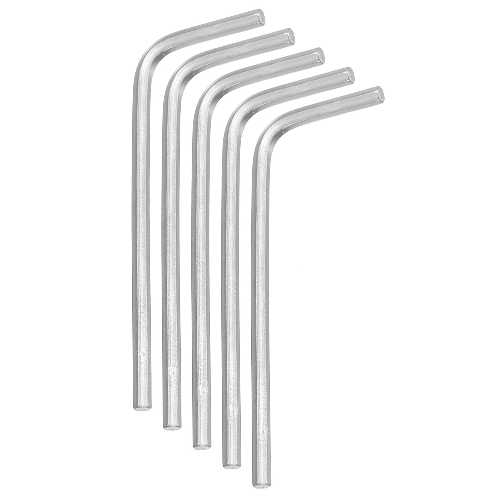 Uxcell 5pcs Hex Key Wrench 2mm Stainless Steel L-Shape Hexagon Metric ...