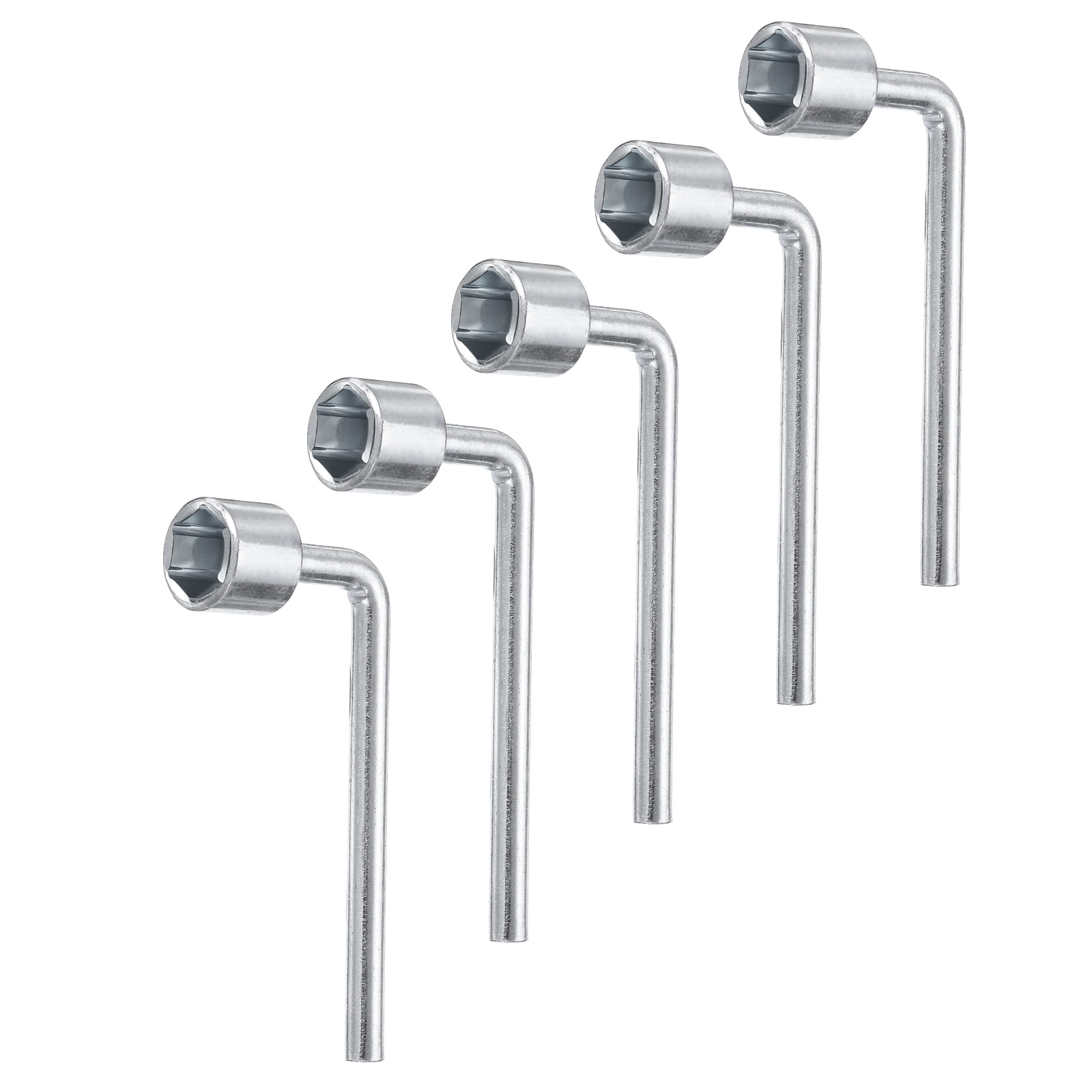 Uxcell 5pcs L Shaped Angled Hex Socket Wrench 19mm Single Ended Socket ...