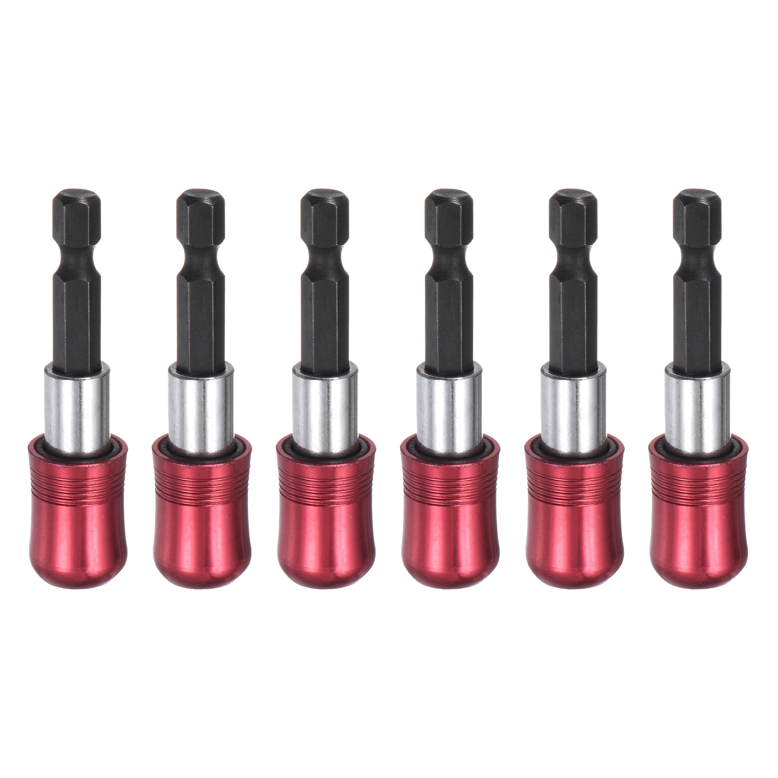 Uxcell 5pcs Magnetic Extension Chuck Adapter 2.5" 1/4 Inch Hex Shank ...