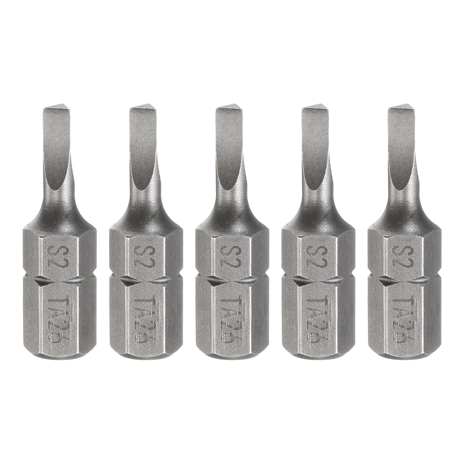 Uxcell 5pcs Magnetic Triangle Screwdriver Bit TA26 1/4" Hex Shank 1 ...