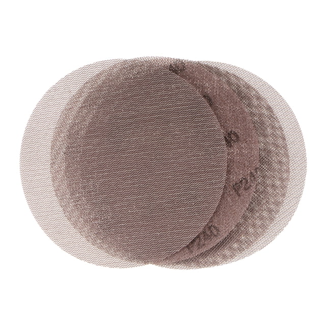 Uxcell 5pcs Mesh Sanding Discs 6 Inch Hook and Loop Sanding Net 240 ...