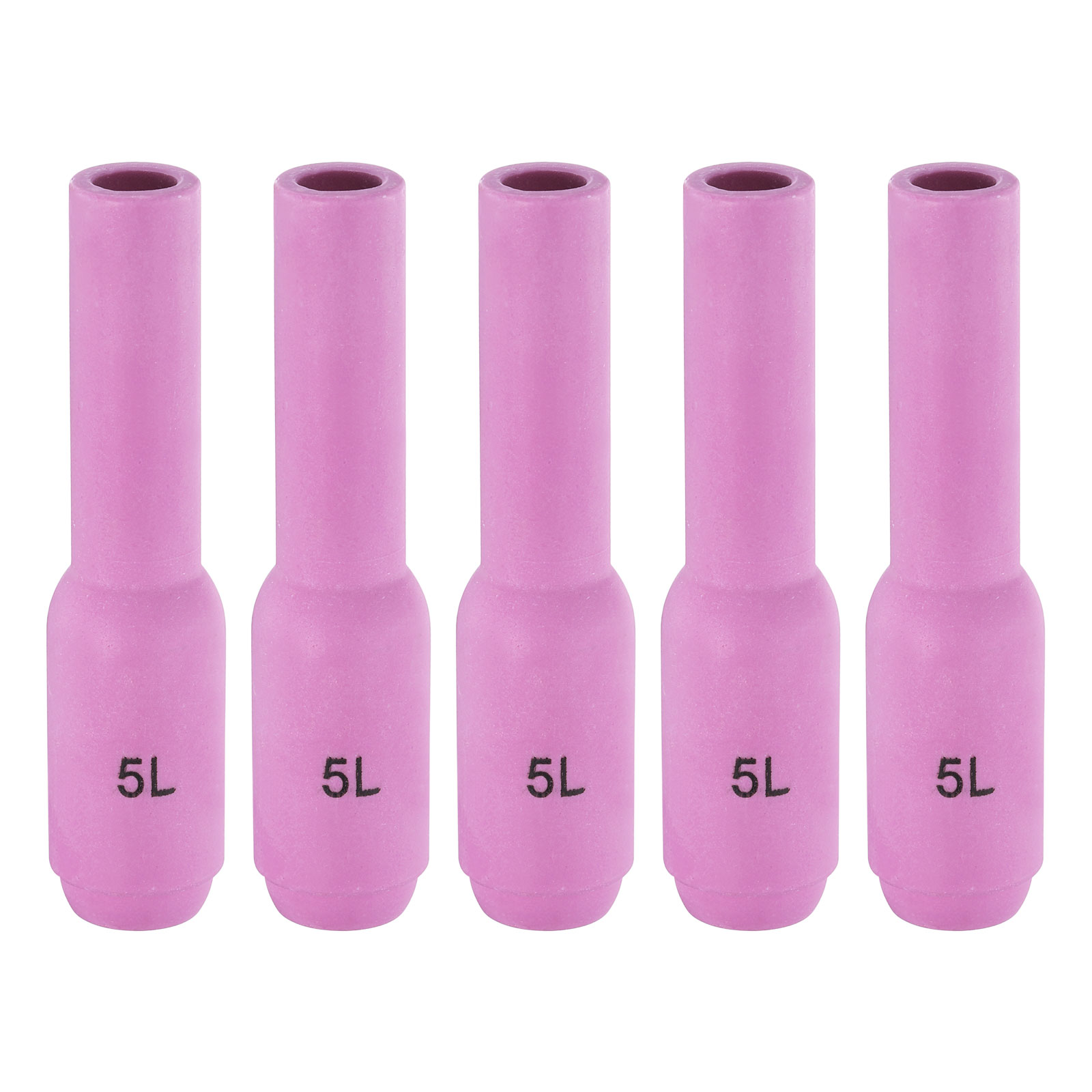 Uxcell 5pcs Nozzles Ceramic Shield Cup 5# 10N49 Welding Torch Tip for ...