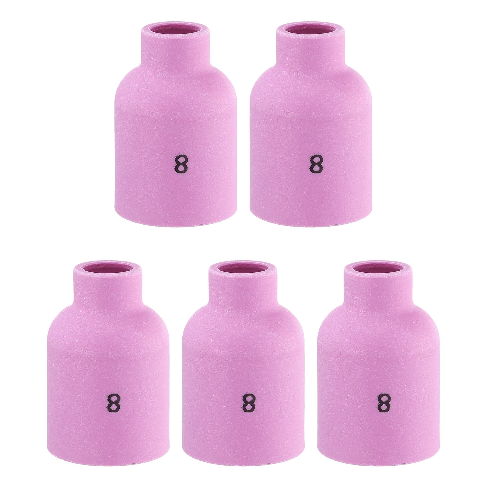 Uxcell 5pcs Nozzles Ceramic Shield Cup 8# 57N74 Welding Torch Tip for ...