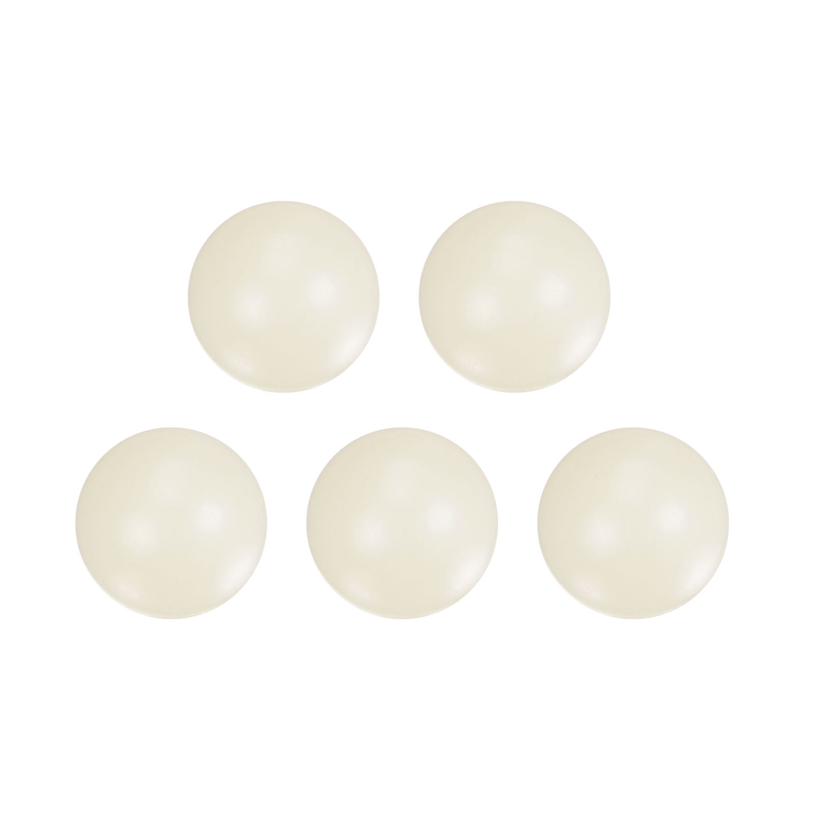 Uxcell 5pcs PA Nylon Solid Plastic Balls 9mm G3 Precision Bearing Ball ...