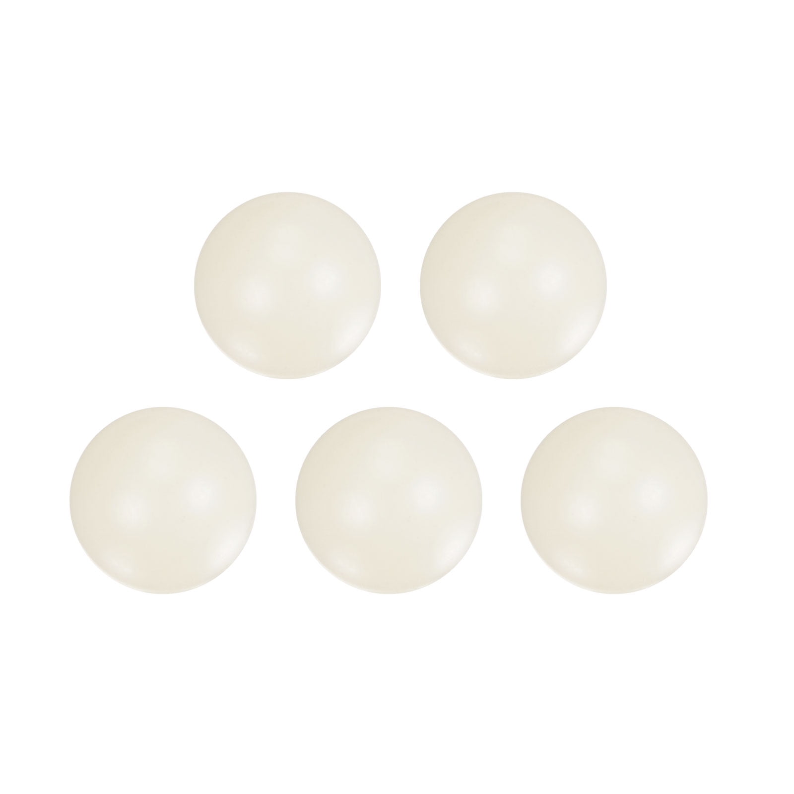 Uxcell 5pcs PA66 Nylon Solid Plastic Balls 6mm G3 Precision Bearing ...