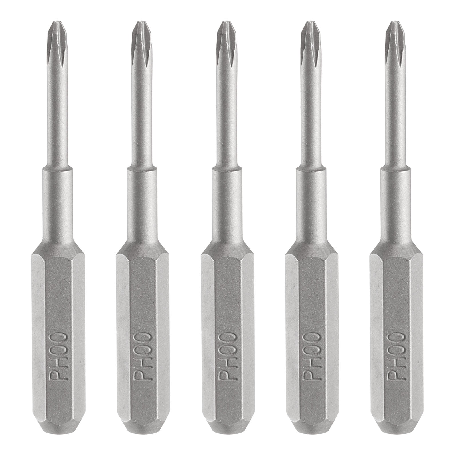 Uxcell 5pcs PH00 Phillips Screwdriver Bit 5/32" Hex Shank 35mm/1.38 Length Magnetic Cross Head ...
