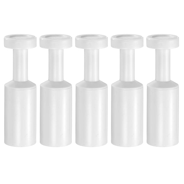Uxcell 5pcs Push to Connect Fittings G 1/2" Cap Style Pneumatic ...