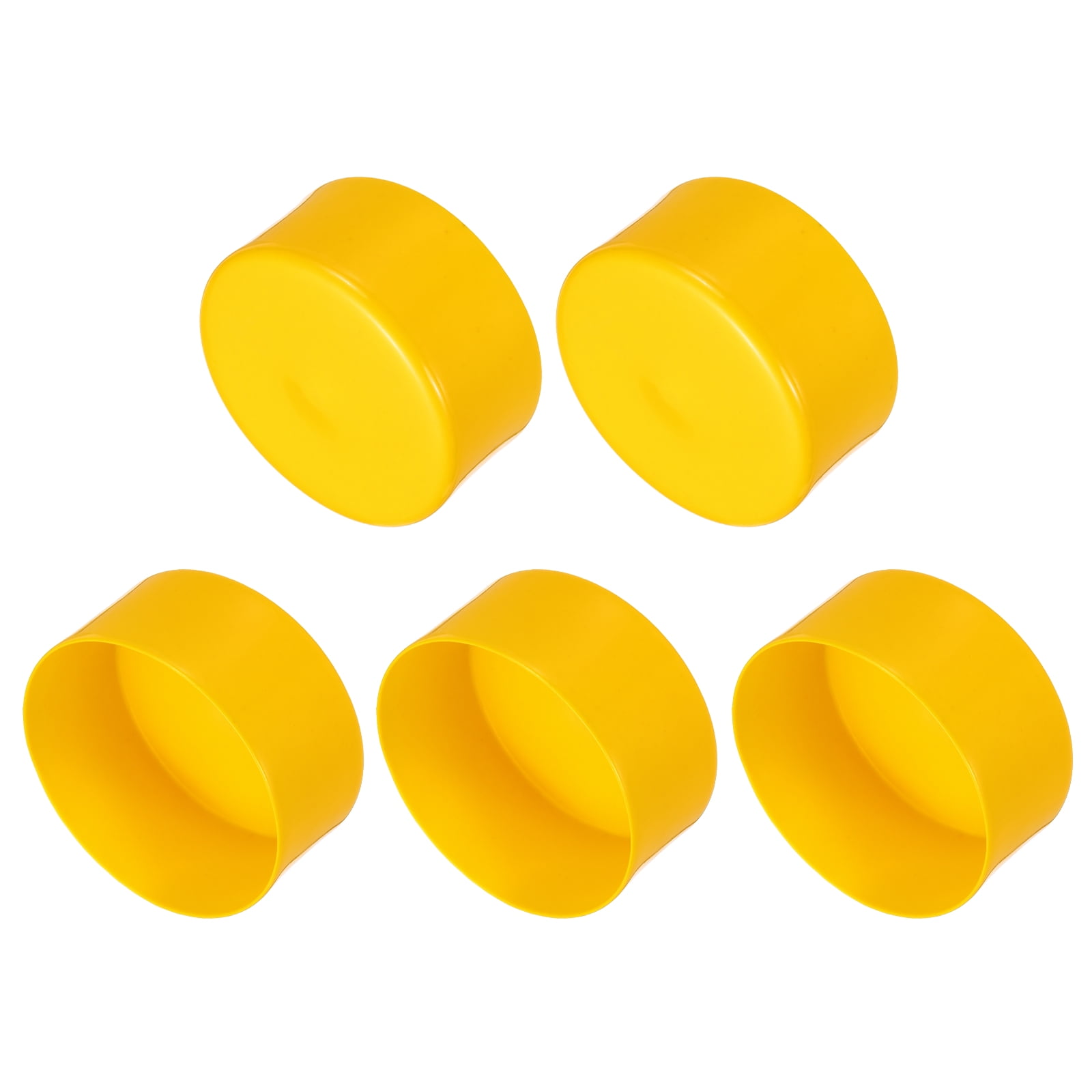 Uxcell 5Pcs Rubber End Caps 100mm(4 Inch) ID Vinyl Round Tube Bolt Cap ...