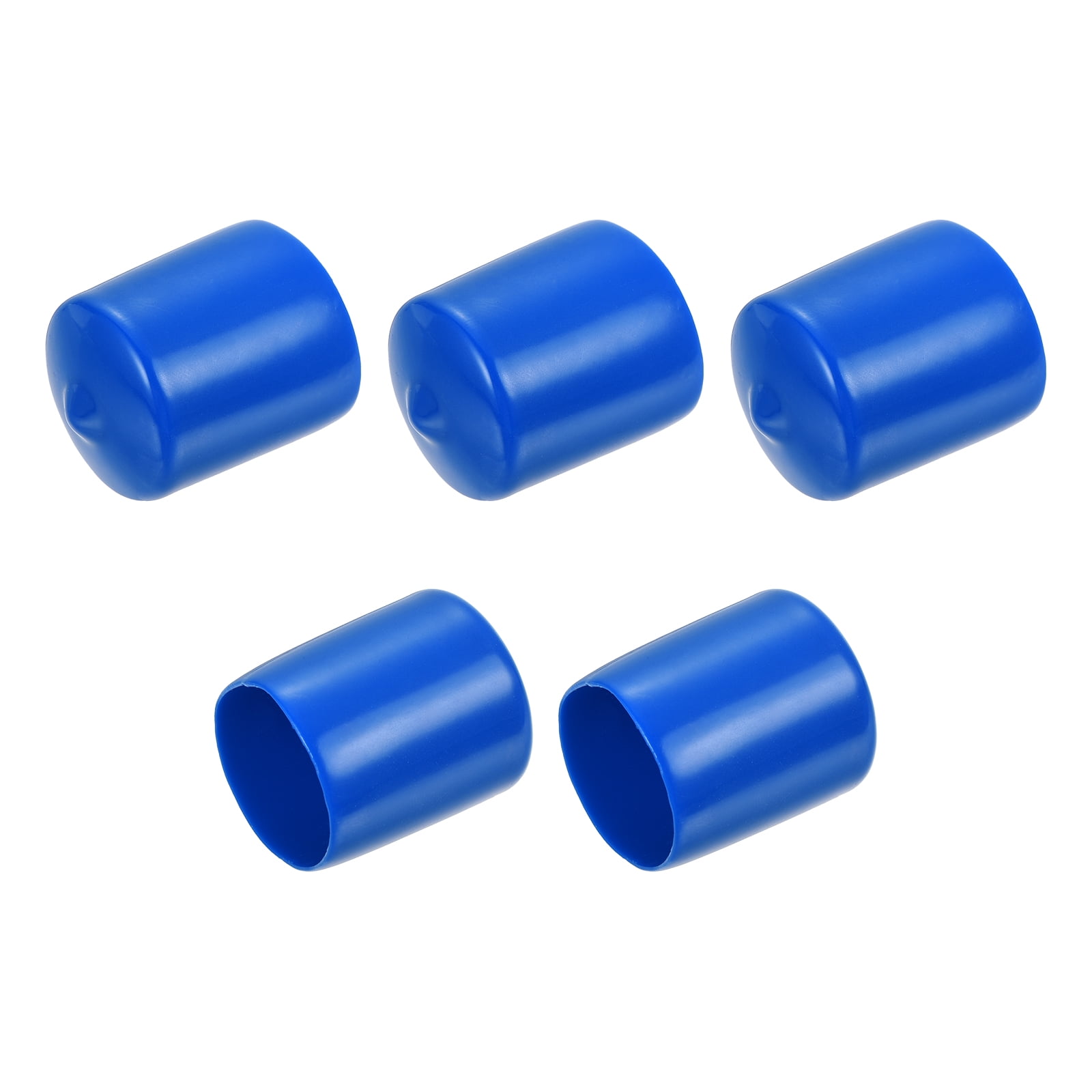 Uxcell 5pcs Rubber End Caps 27mm ID Vinyl Round Tube Bolt Cap Cover ...