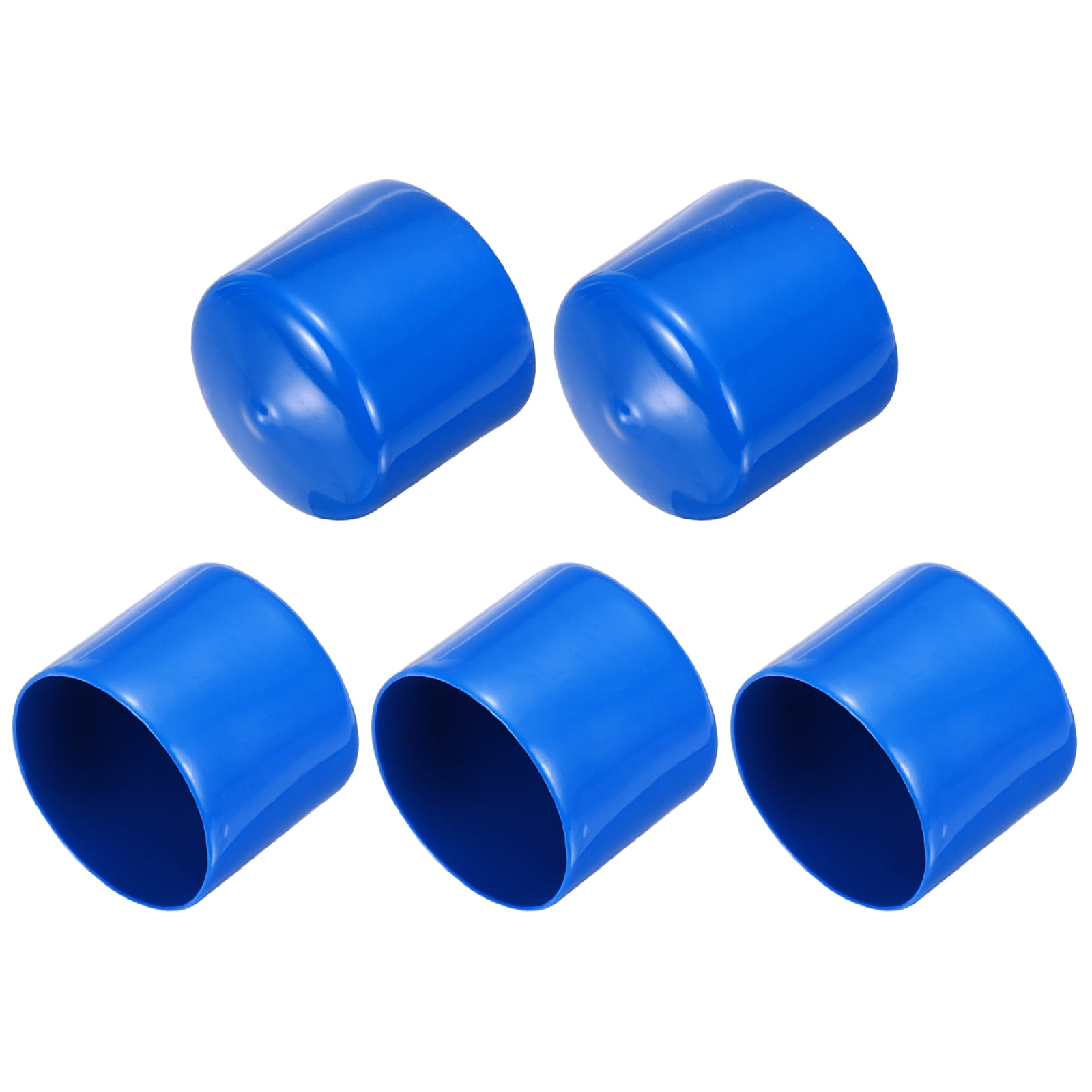 Uxcell 5pcs Rubber End Caps 50mm(2 Inch) ID Vinyl PVC Round Tube Bolt ...