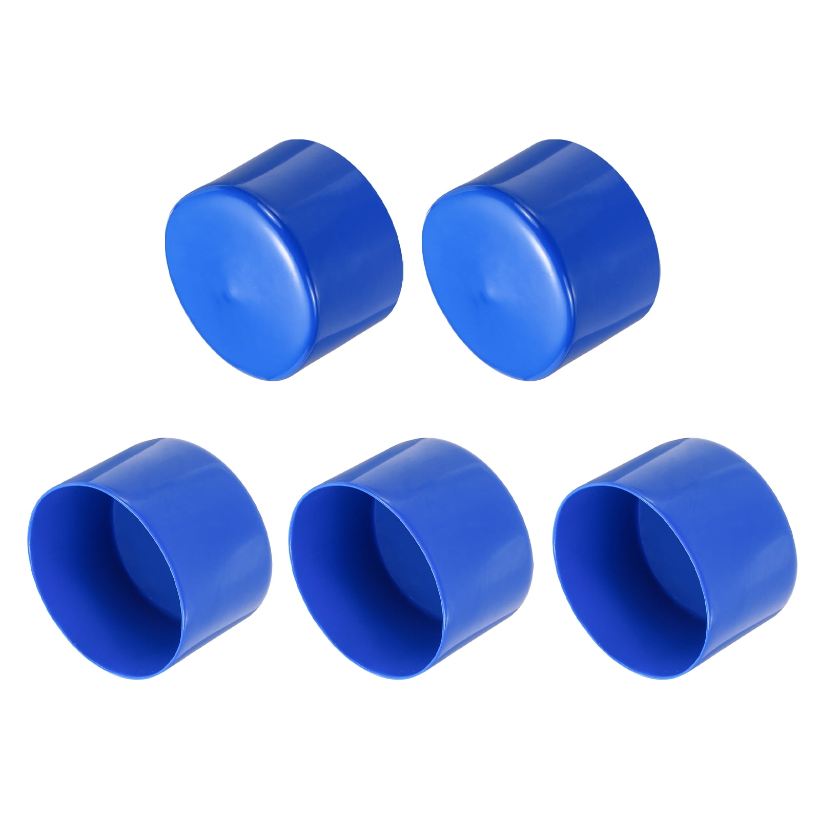 Uxcell 5pcs Rubber End Caps 75mm(3 Inch) ID Vinyl PVC Round Tube Bolt ...