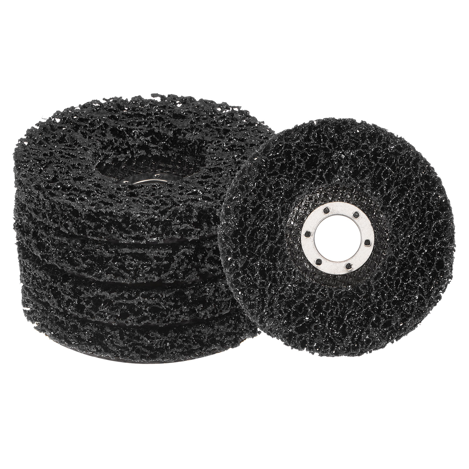 Uxcell 5pcs Strip Discs Stripping Wheels 4-1/2"x7/8" Rust Remover ...