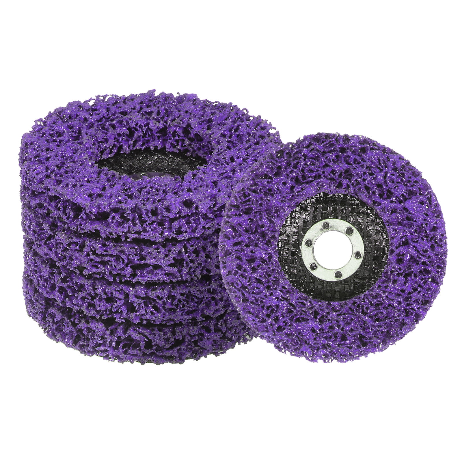 Uxcell 5pcs Strip Discs Stripping Wheels 4"x5/8" Rust Remover Abrasive ...