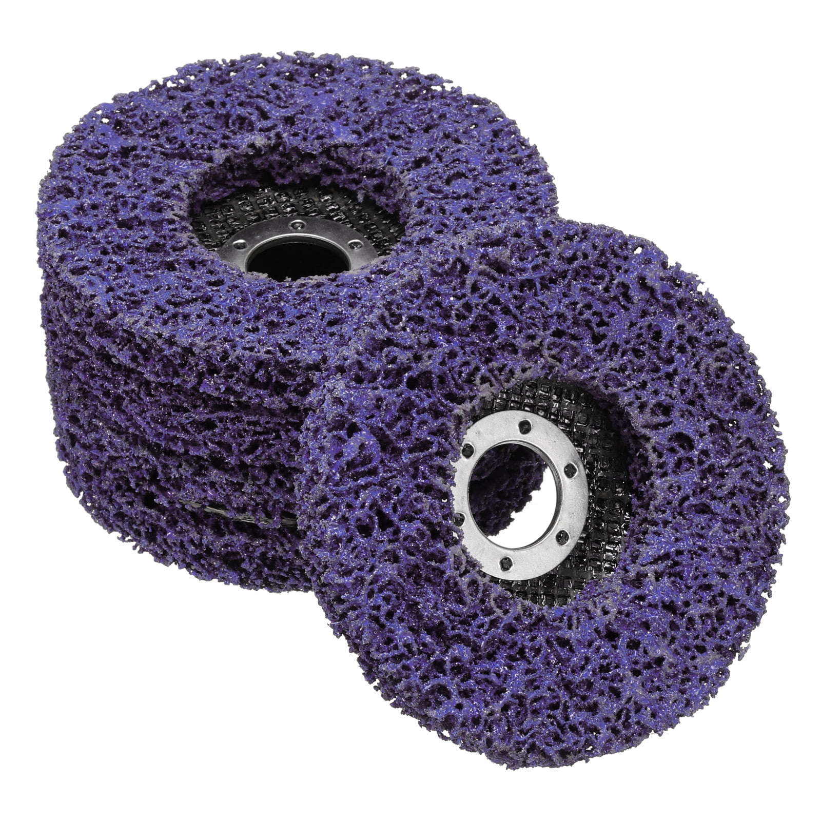 Uxcell 5pcs Strip Wheel Stripping Wheels 4.5"x7/8" for Angle Grinder ...