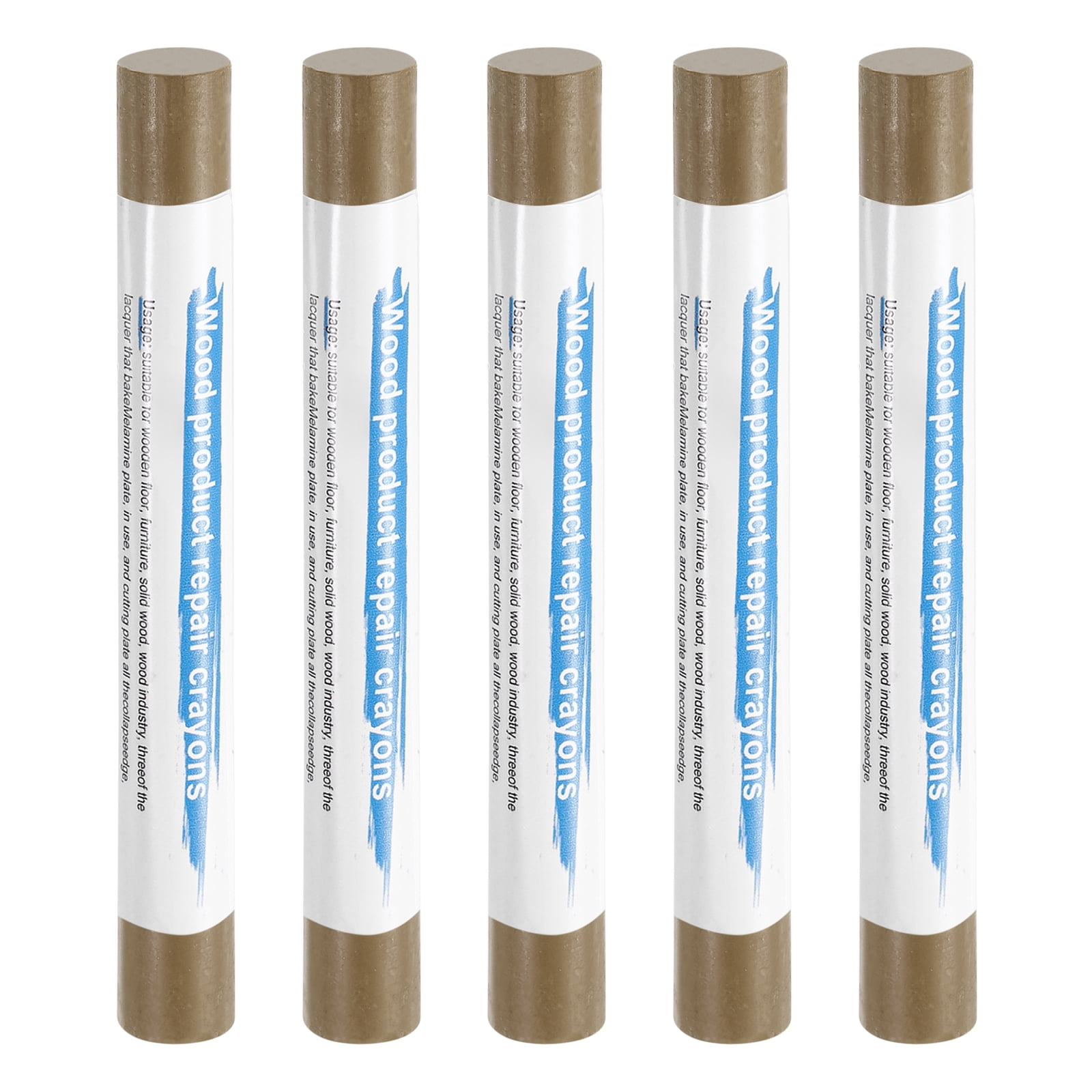 Uxcell 5pcs Wood Filler Sticks Wooden Wax Touch Up Furniture Repair ...