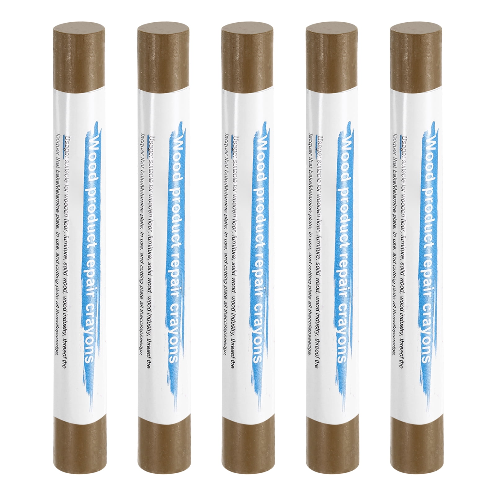 Uxcell 5pcs Wood Filler Sticks Wooden Wax Touch Up Furniture Repair ...