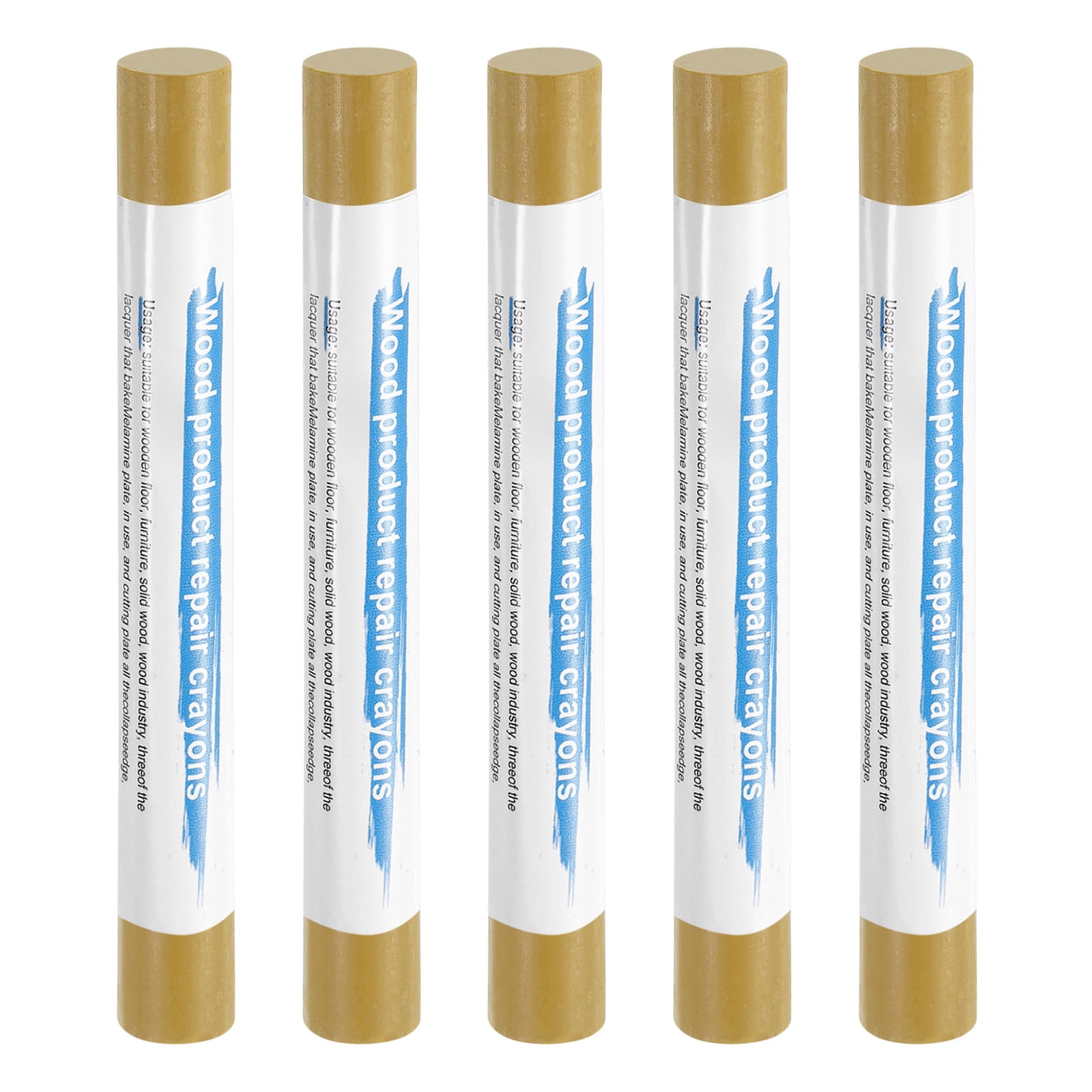 Uxcell 5pcs Wood Filler Sticks Wooden Wax Touch Up Furniture Repair ...