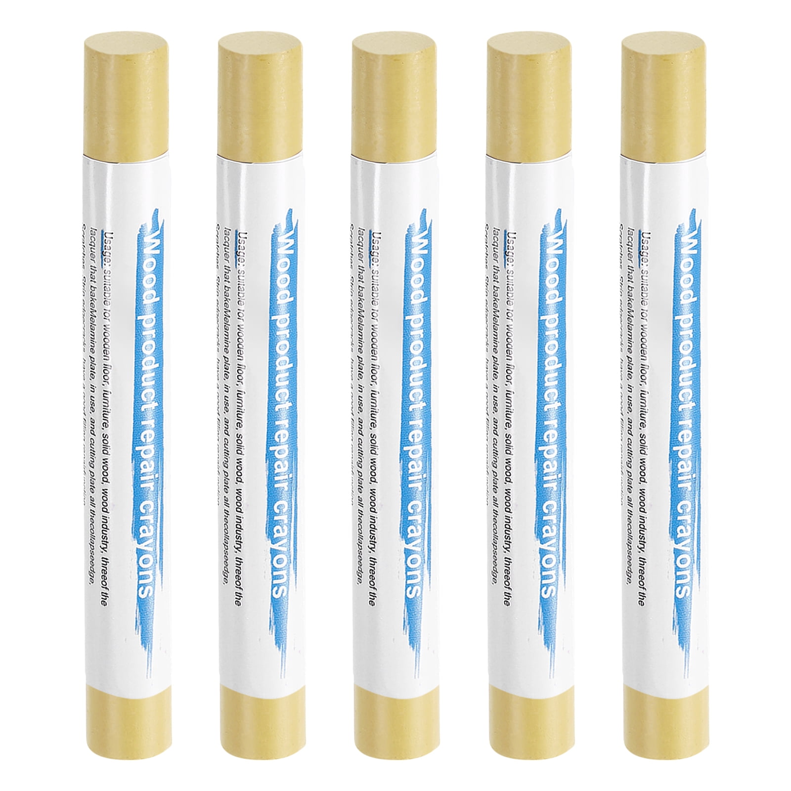 Uxcell 5pcs Wood Filler Sticks Wooden Wax Touch Up Furniture Repair ...