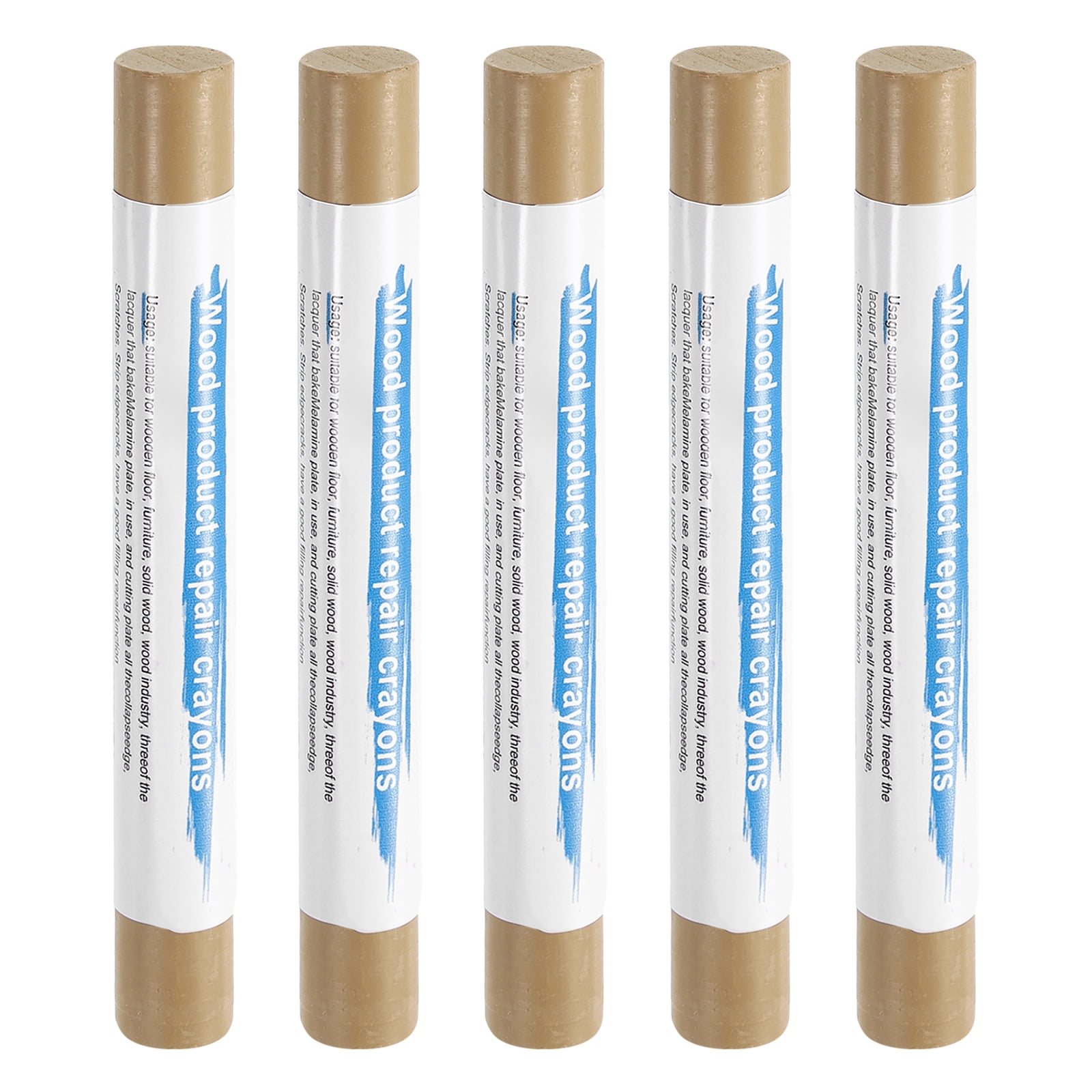 Uxcell 5pcs Wood Filler Sticks Wooden Wax Touch Up Furniture Repair ...