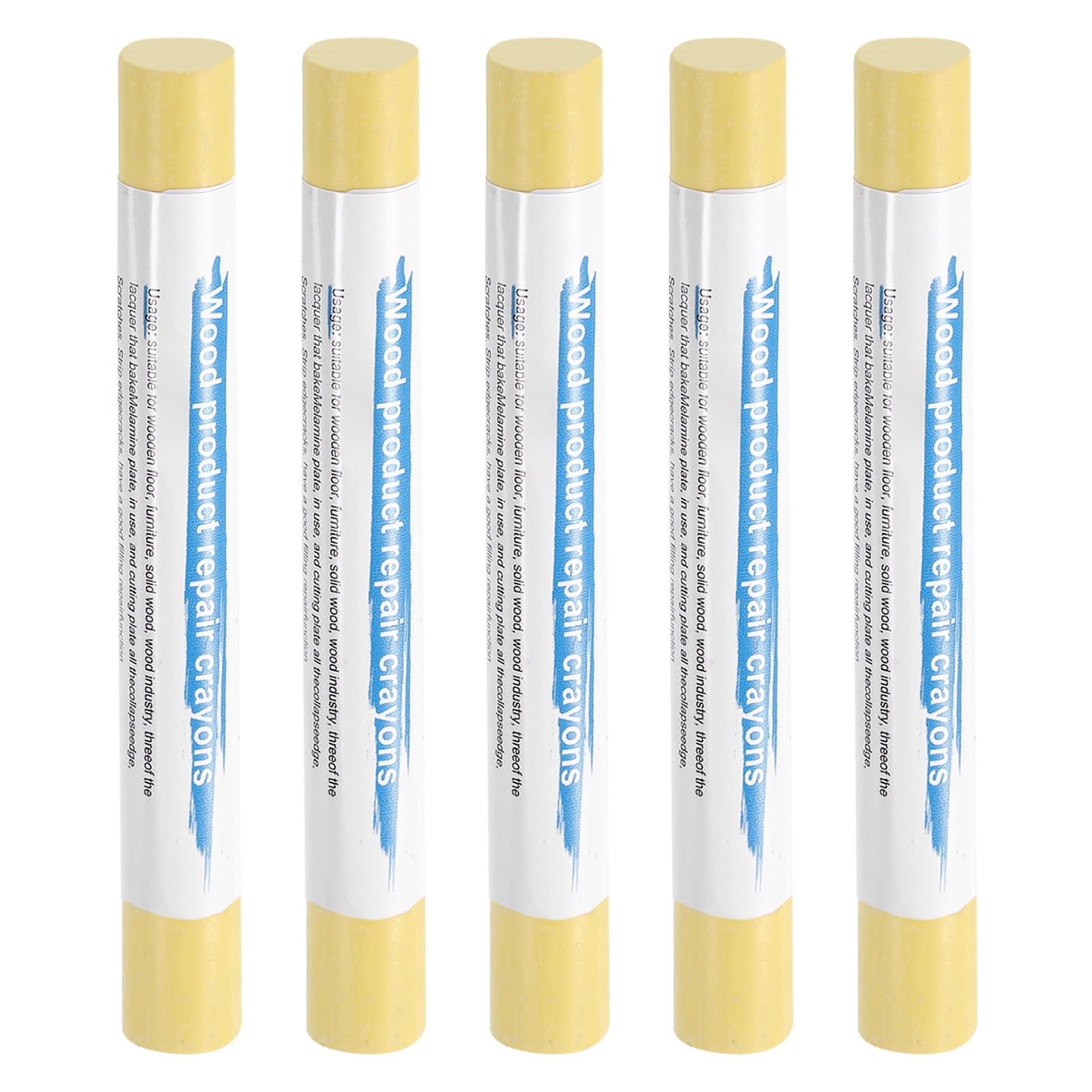 Uxcell 5pcs Wood Filler Sticks Wooden Wax Touch Up Furniture Repair ...