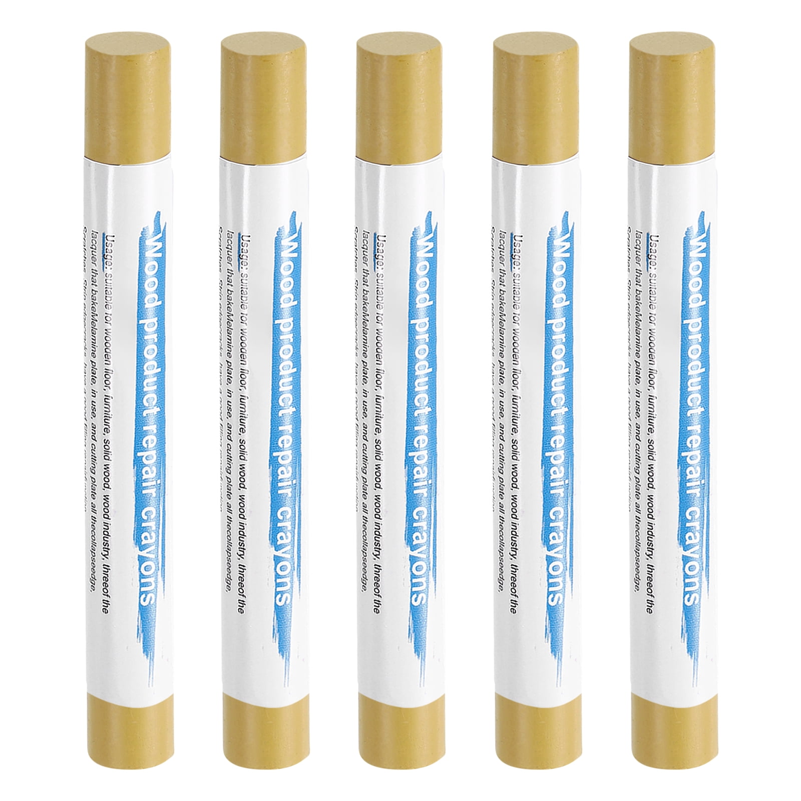 Uxcell 5pcs Wood Filler Sticks Wooden Wax Touch Up Furniture Repair ...