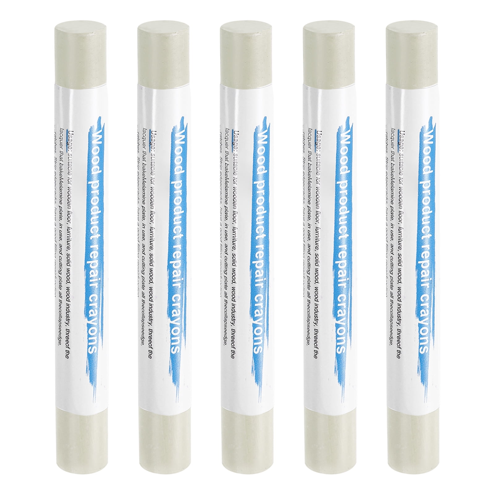Uxcell 5pcs Wood Filler Sticks Wooden Wax Touch Up Furniture Repair ...