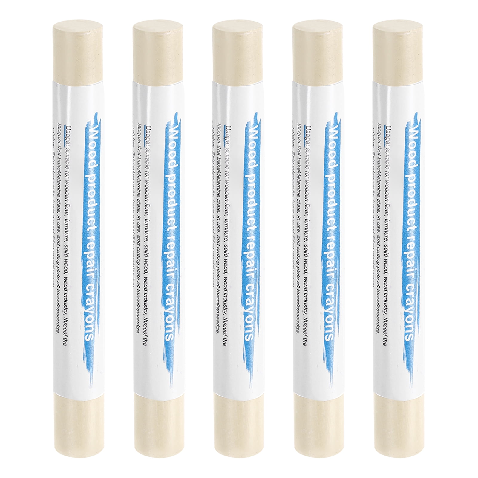 Uxcell 5pcs Wood Filler Sticks Wooden Wax Touch Up Furniture Repair ...