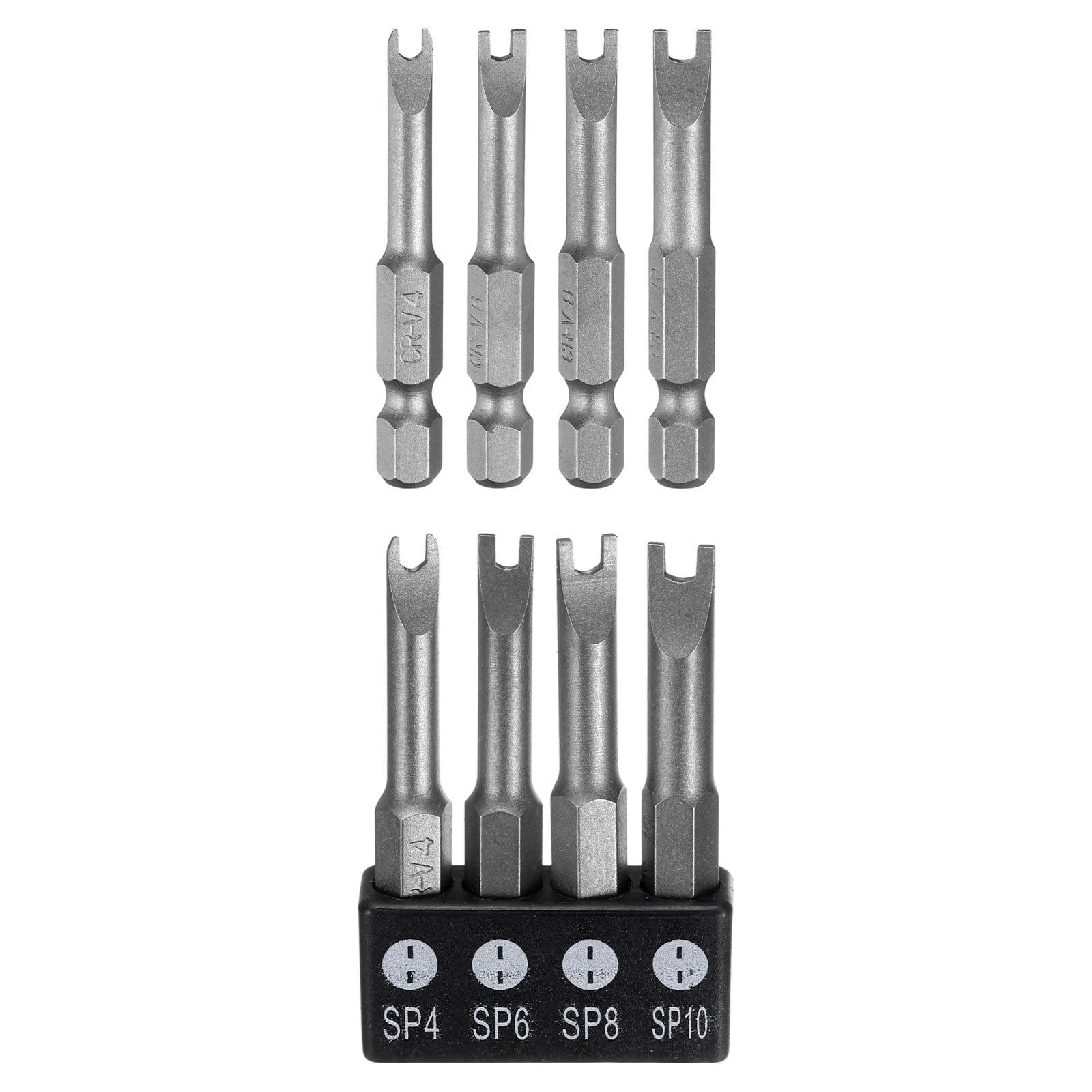 Uxcell 5pcs Y-Type Spanner Magnetic Screwdriver Insert Bits SP4/SP6/SP8 ...