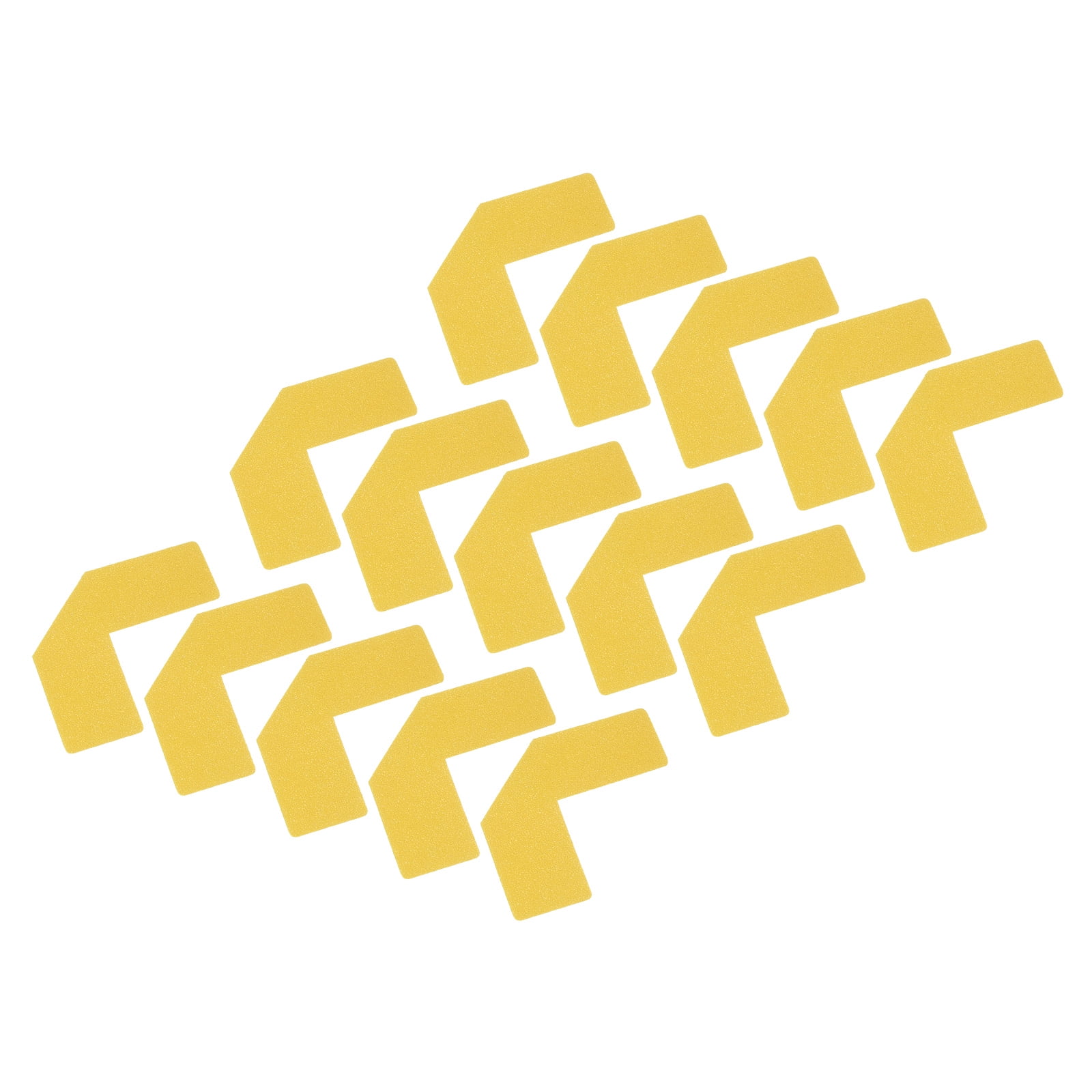 Uxcell 5s Location Marking Corner 2x2x0.8" 15 Pack Notch L Shaped Floor ...