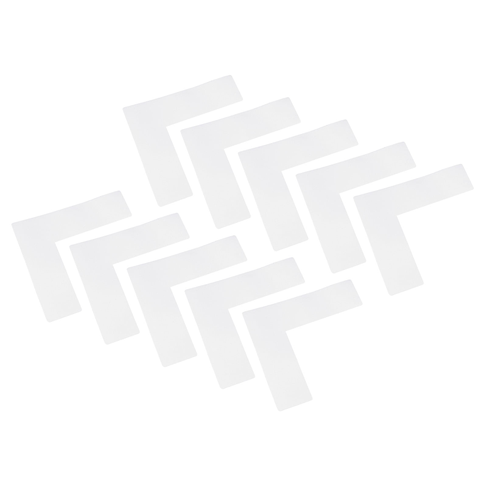 Uxcell 5s Location Marking Corner 4x4x1.2" 20 Pack L Shaped Floor ...