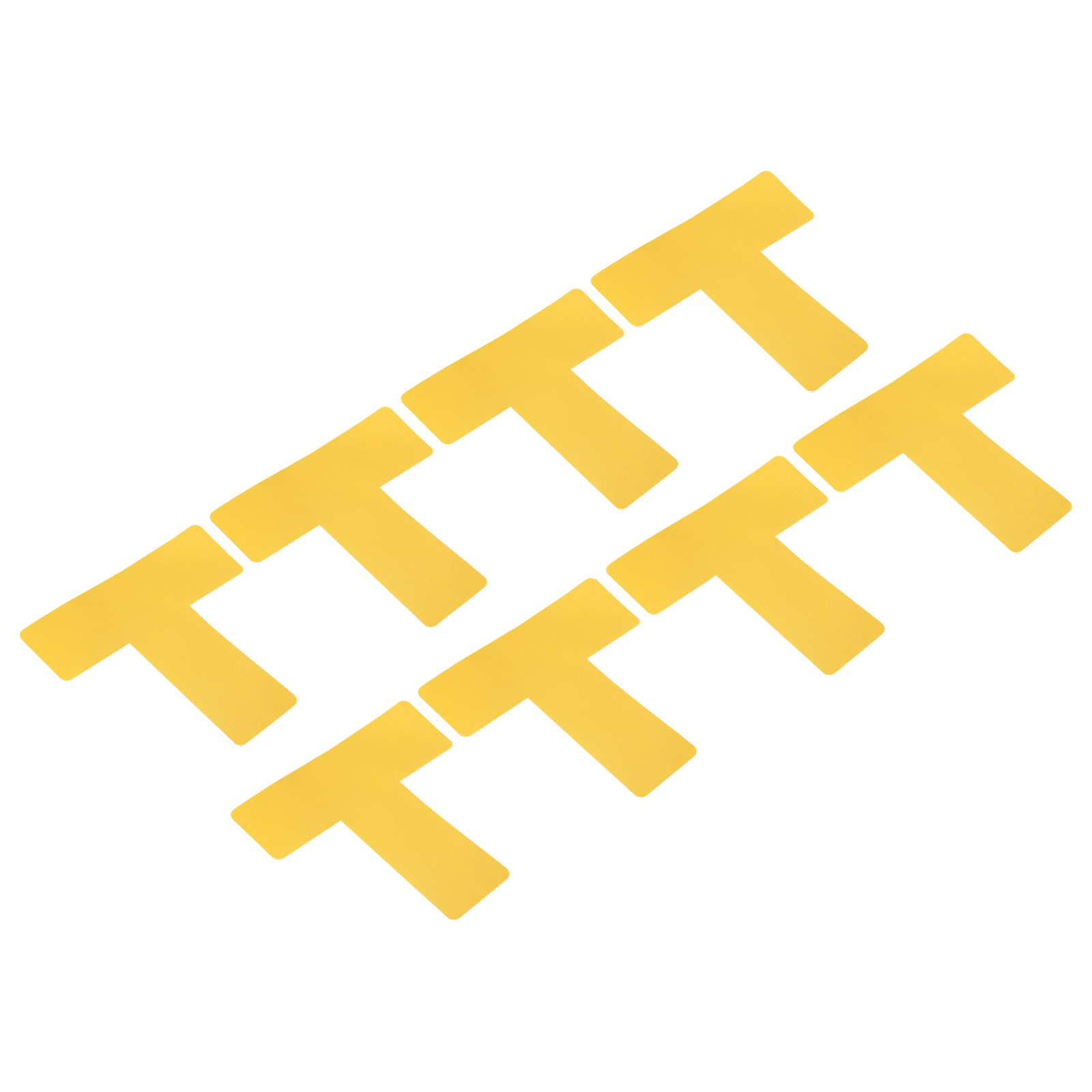 Uxcell 5s Location Marking Corner 6x6x2" 8 Pack T Shaped Floor Marker ...