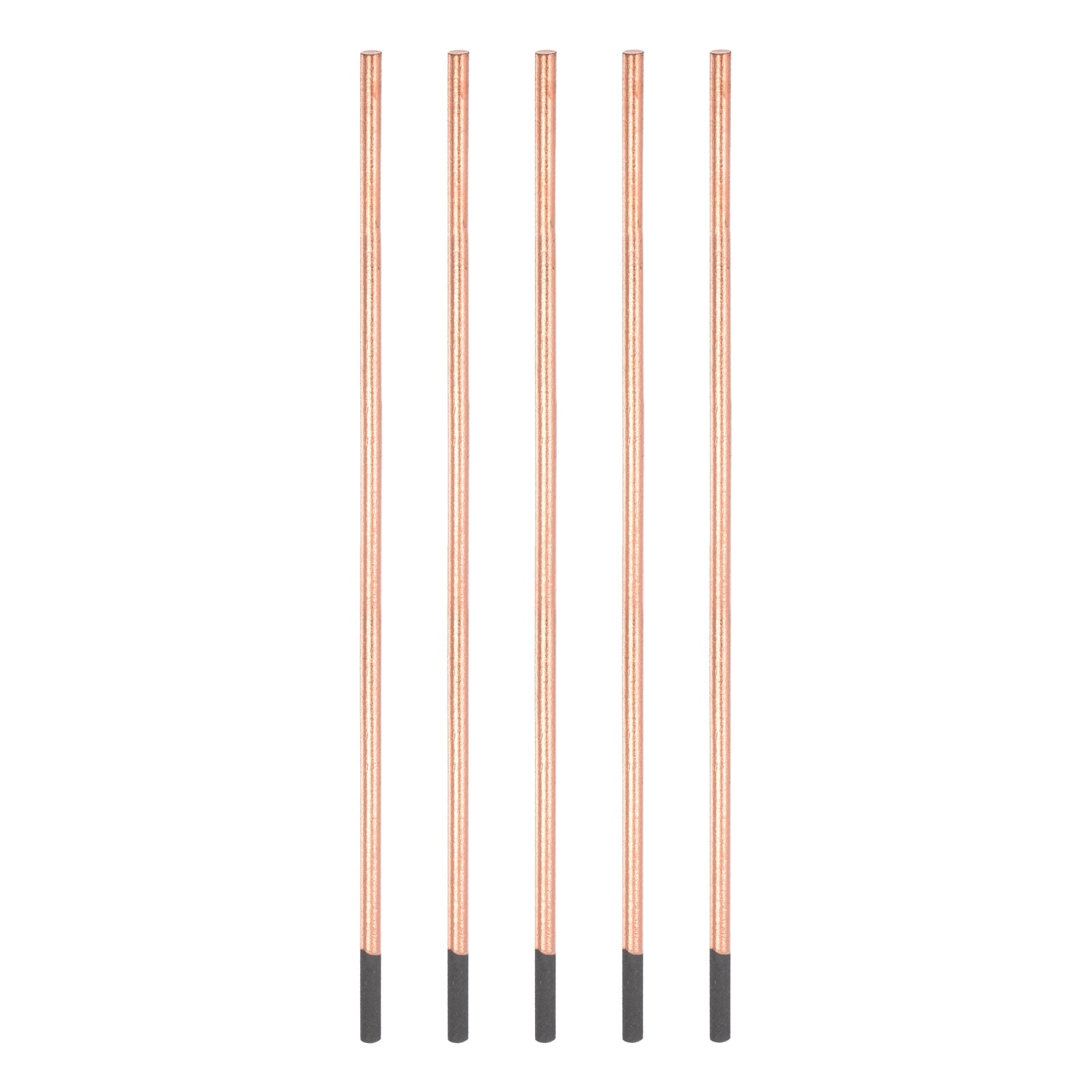 Uxcell 5x355mm Copper Coated Gouging Carbon Gouging Rods Electrodes 5 ...