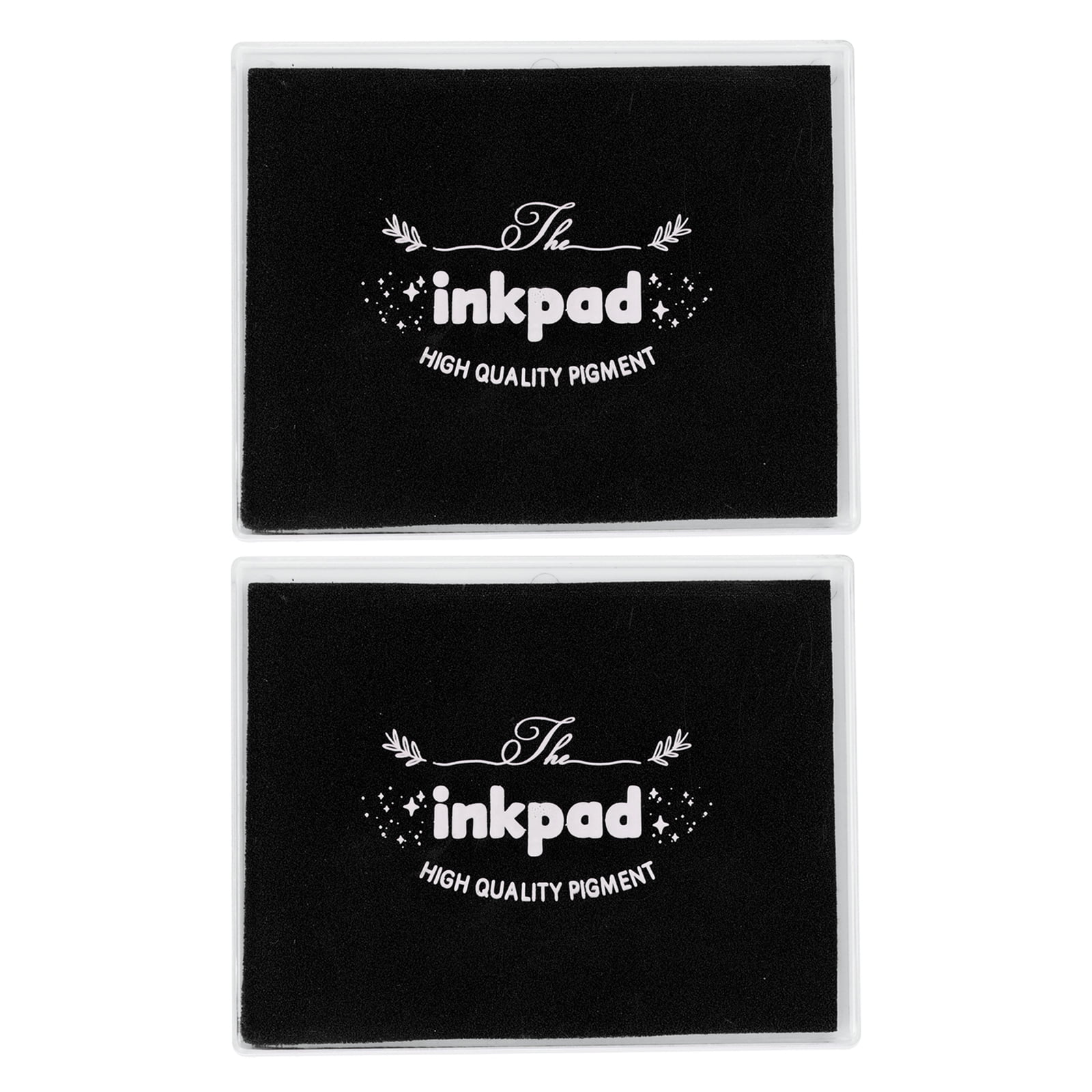 Uxcell 5x4" Craft Ink Pad,2Pcs Washable Stamp Ink Pad DIY Ink Pad for ...