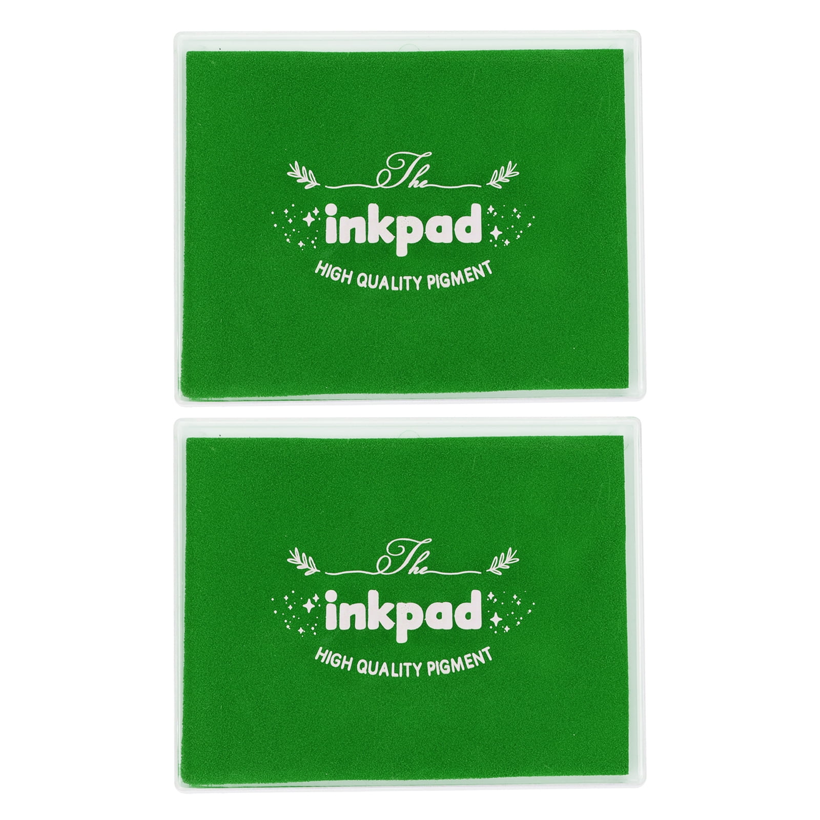 Uxcell 5x4" Craft Ink Pad,2Pcs Washable Stamp Ink Pad DIY Ink Pad for ...