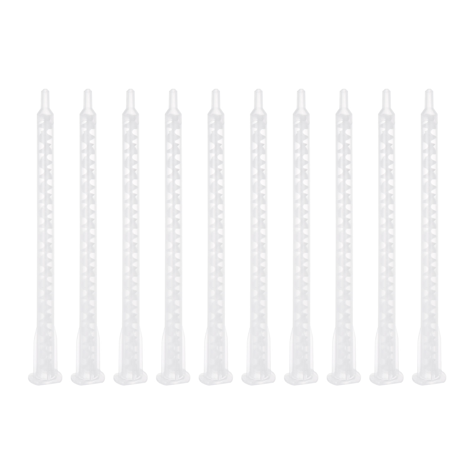 Uxcell 6.02-inch Plastic Mixing Nozzle Flat Tip for AB Glue Adhesive ...