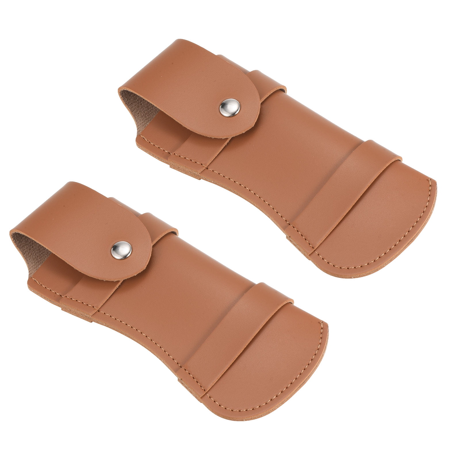 Uxcell 6.1" Leather Knife Sheath Belt Loop Folding Knife Sheaths PU ...