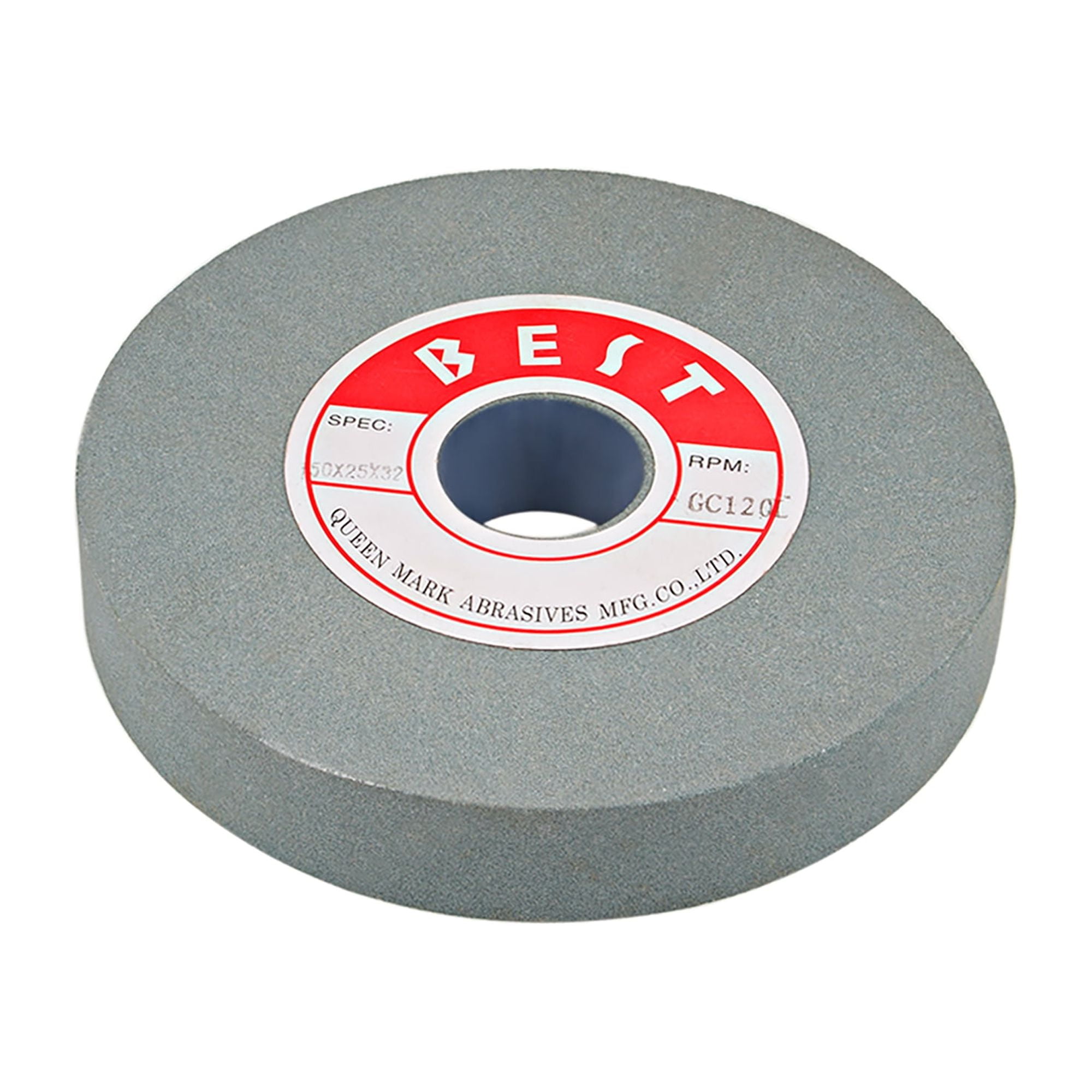 Uxcell 6" 120 Grit Bench Carbide Grinding Wheel Silicone Green ...